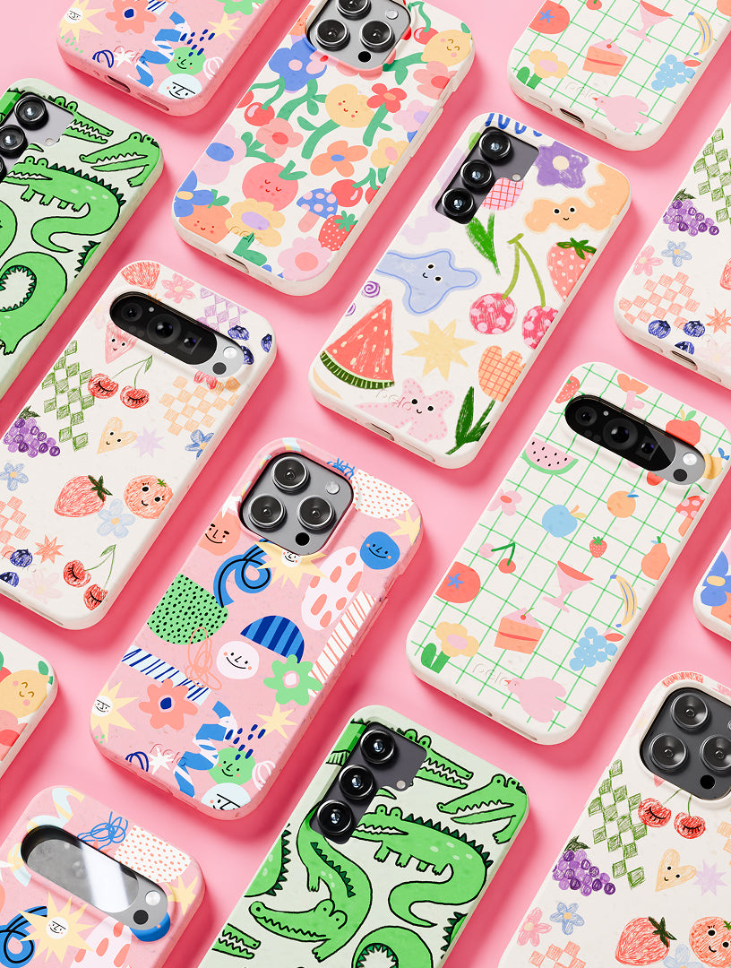 Seashell Chromatic Peaks Samsung Galaxy S25 Ultra Case – Pela Case