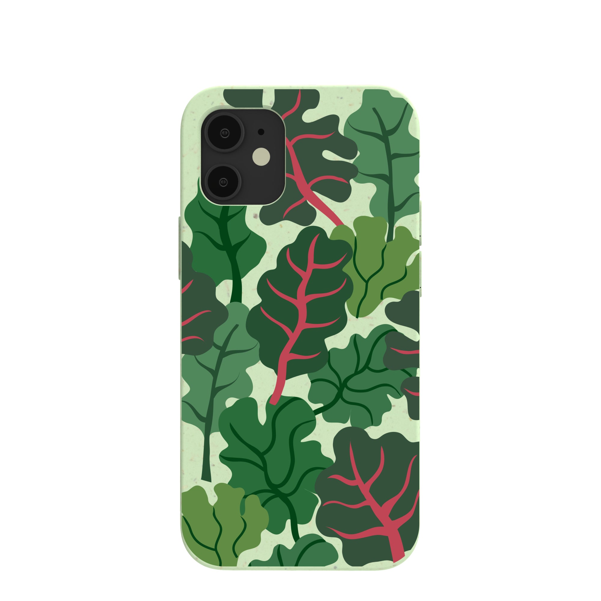 Sage Green Leafy Greens iPhone 12 Mini Case – Pela Case