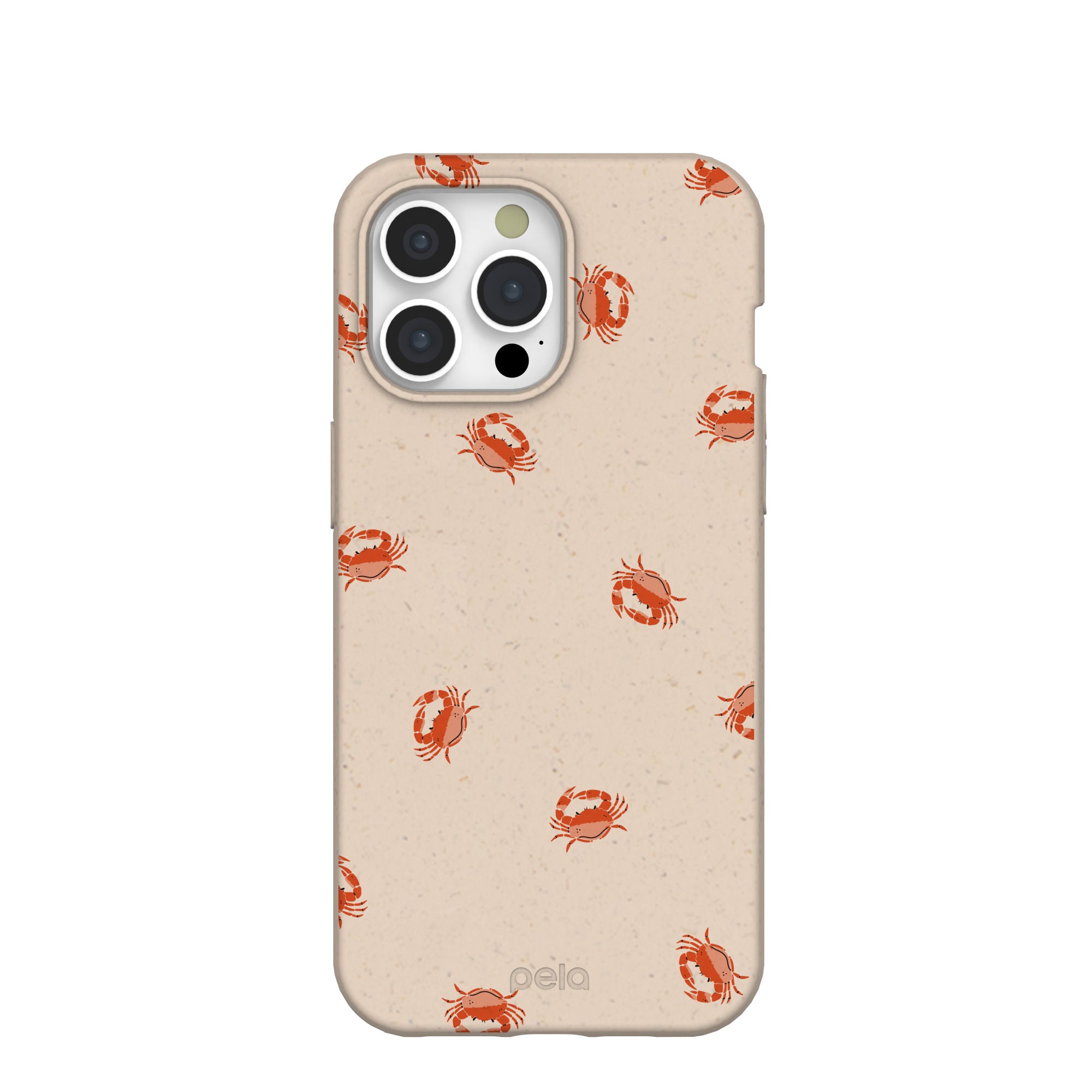 Seashell Lil Crabby iPhone 15 Pro Max Case – Pela Case