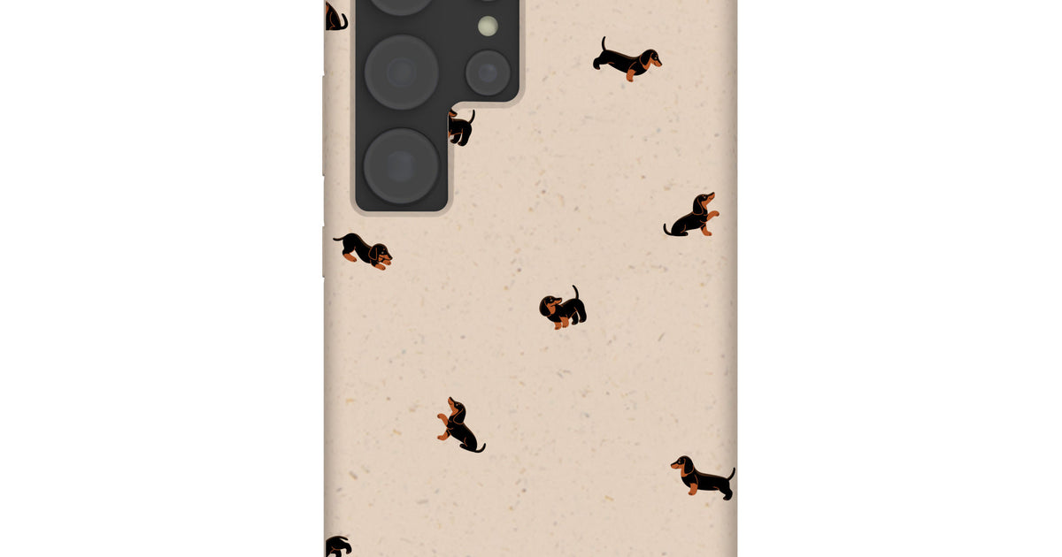 Seashell Lil Dachshunds Samsung Galaxy S24 Ultra Case – Pela Case