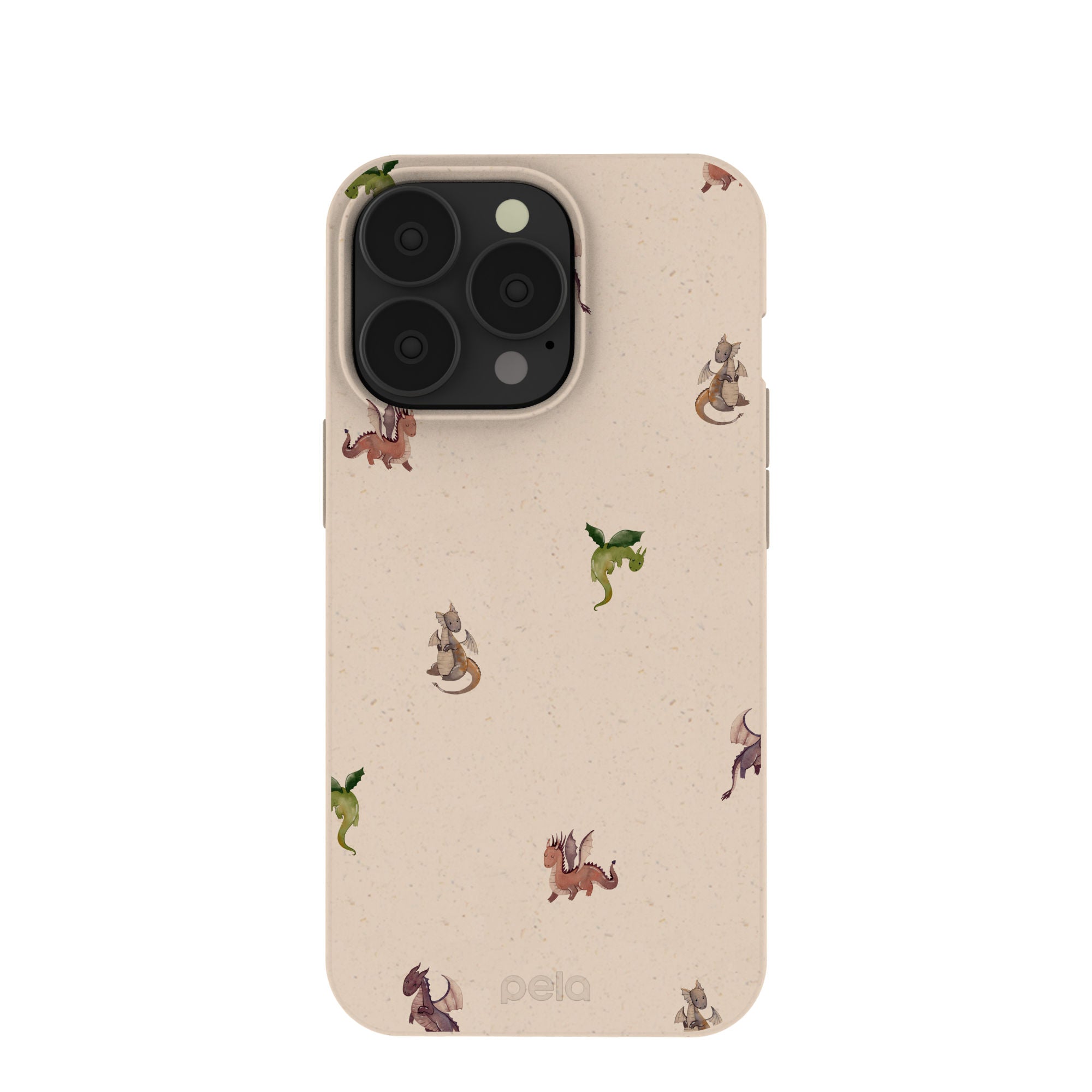 Seashell Lil Dragons iPhone 13 Pro Case – Pela Case
