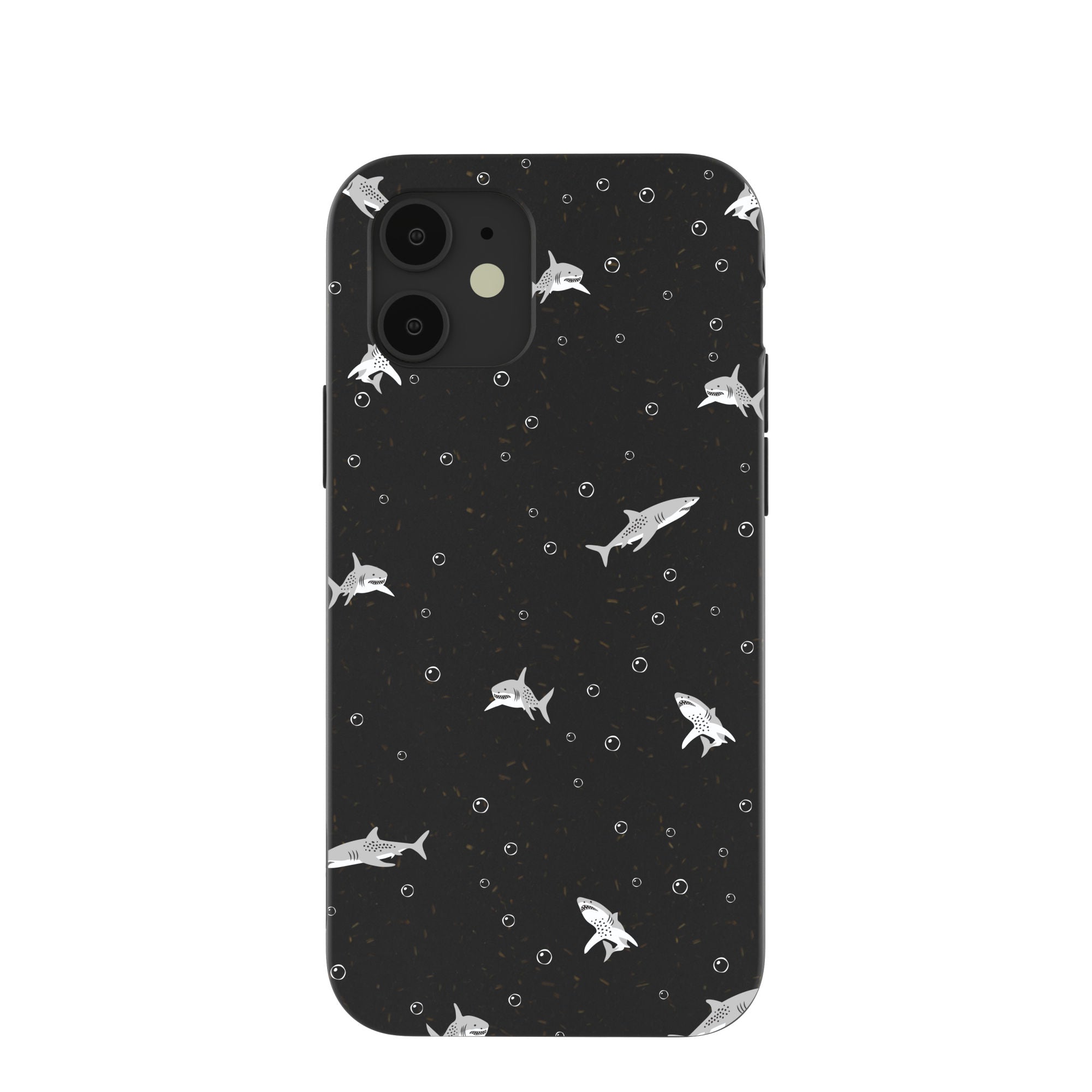 Black Lil Sharks iPhone 12/ iPhone 12 Pro Case – Pela Case