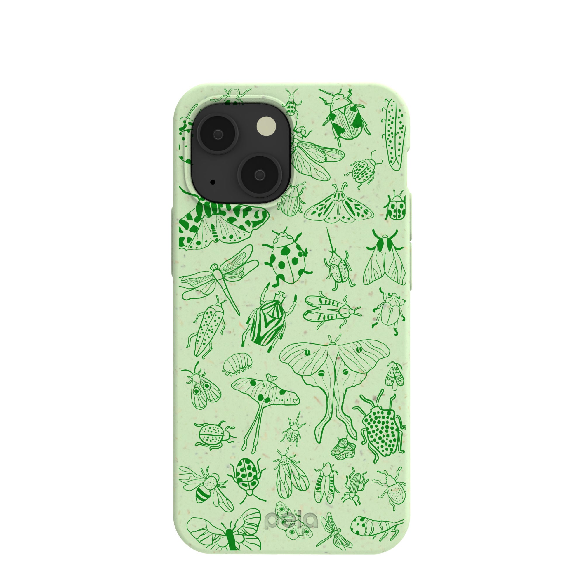 Sage Green Linear Entomology iPhone 13 Mini Case – Pela Case