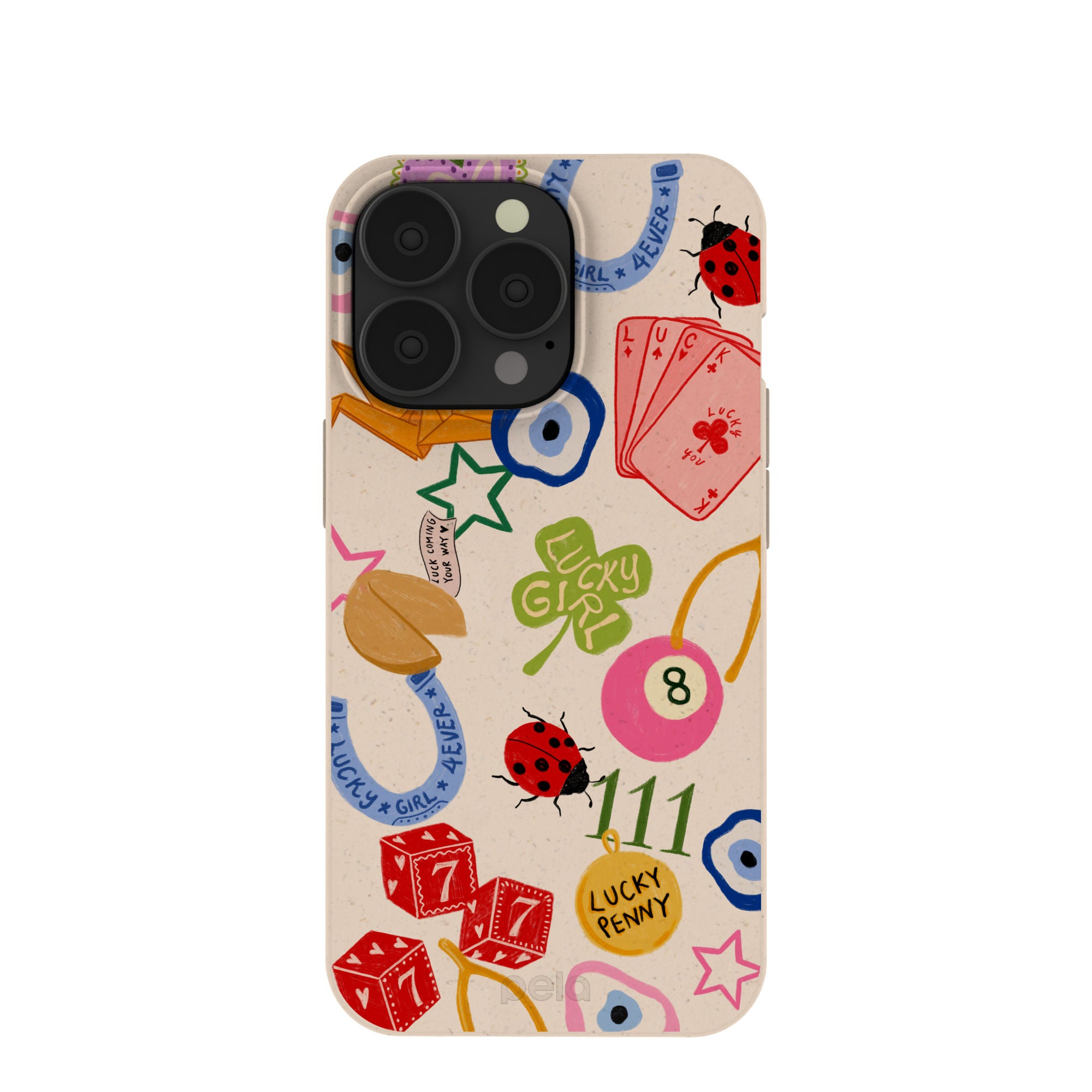 Seashell Lucky Me iPhone 13 Pro Case – Pela Case