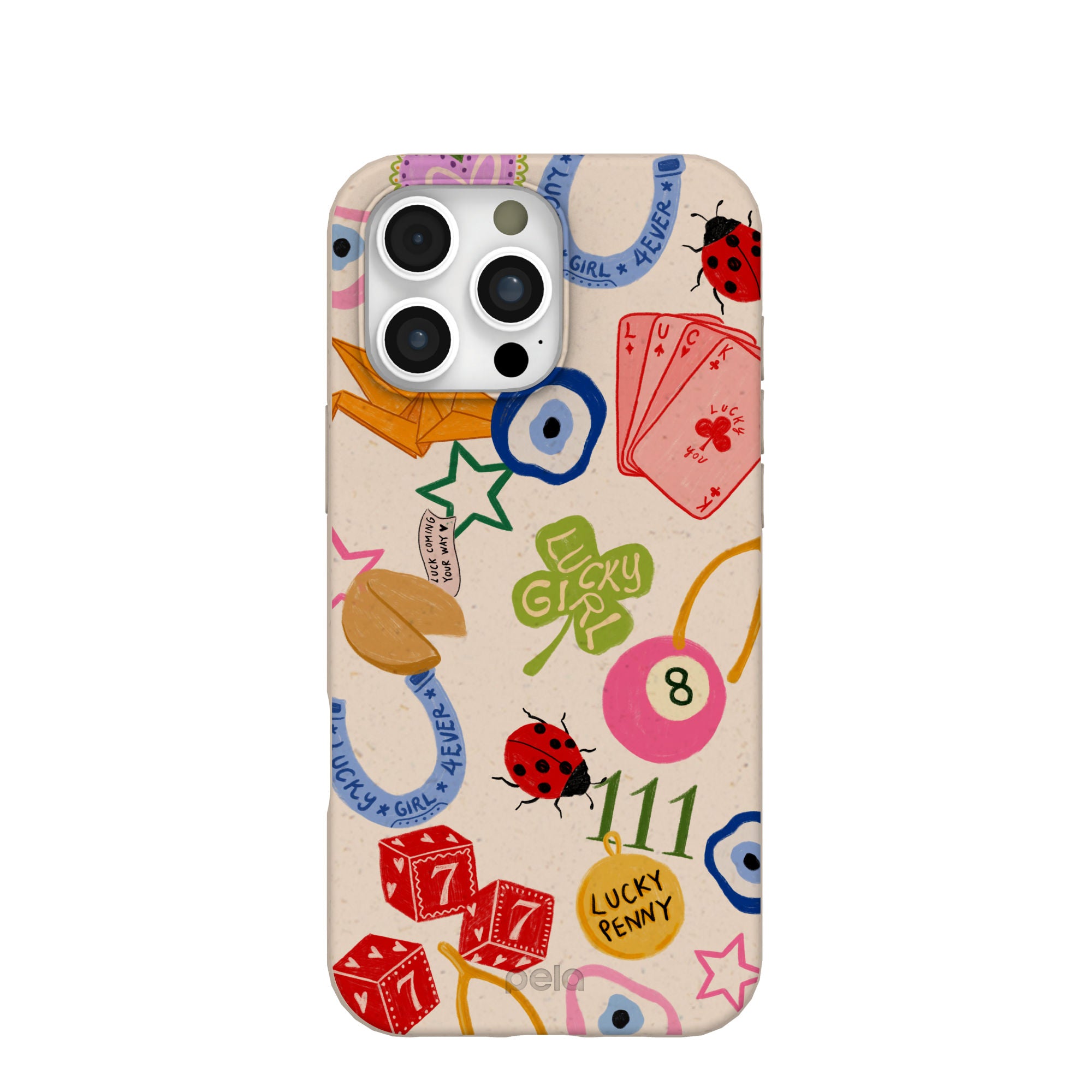 Seashell Lucky Me iPhone 16 Pro Max Case – Pela Case