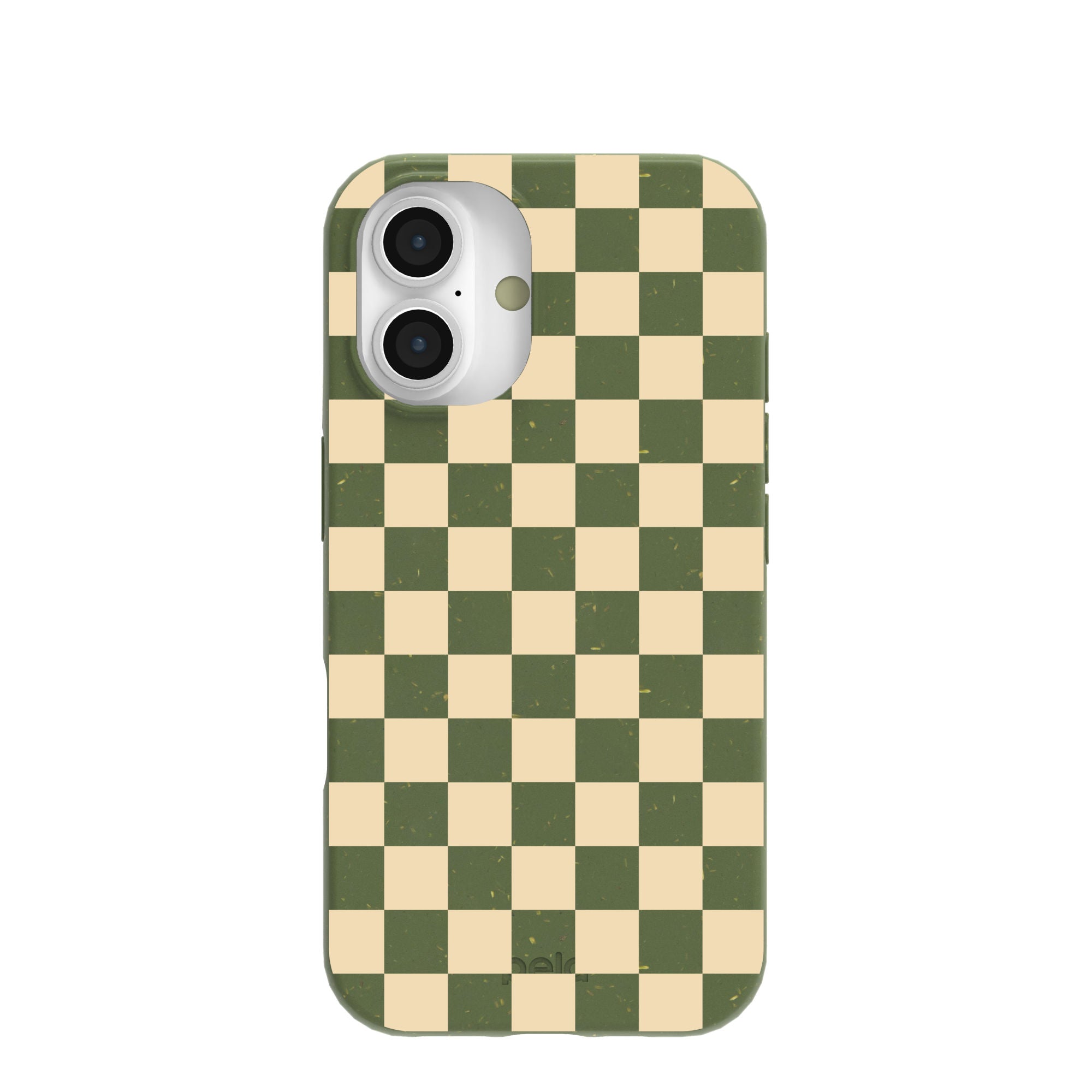 Forest Floor Matcha Check iPhone 16 Case – Pela Case