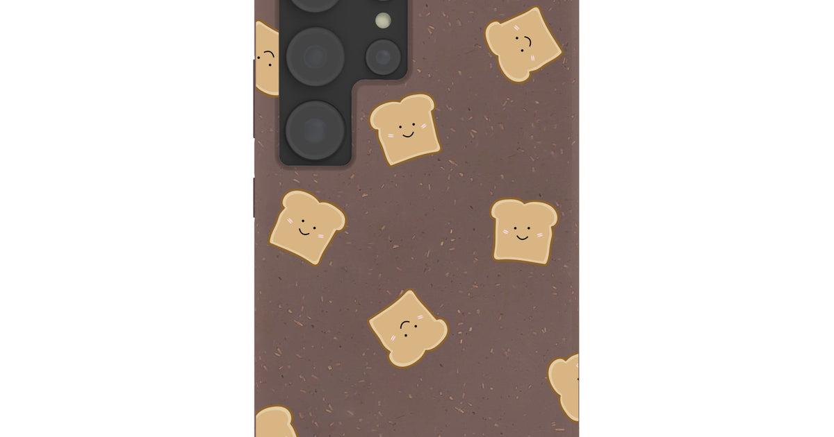 Chocolate Brown Mini Toast Samsung Galaxy S24 Ultra Case – Pela Case