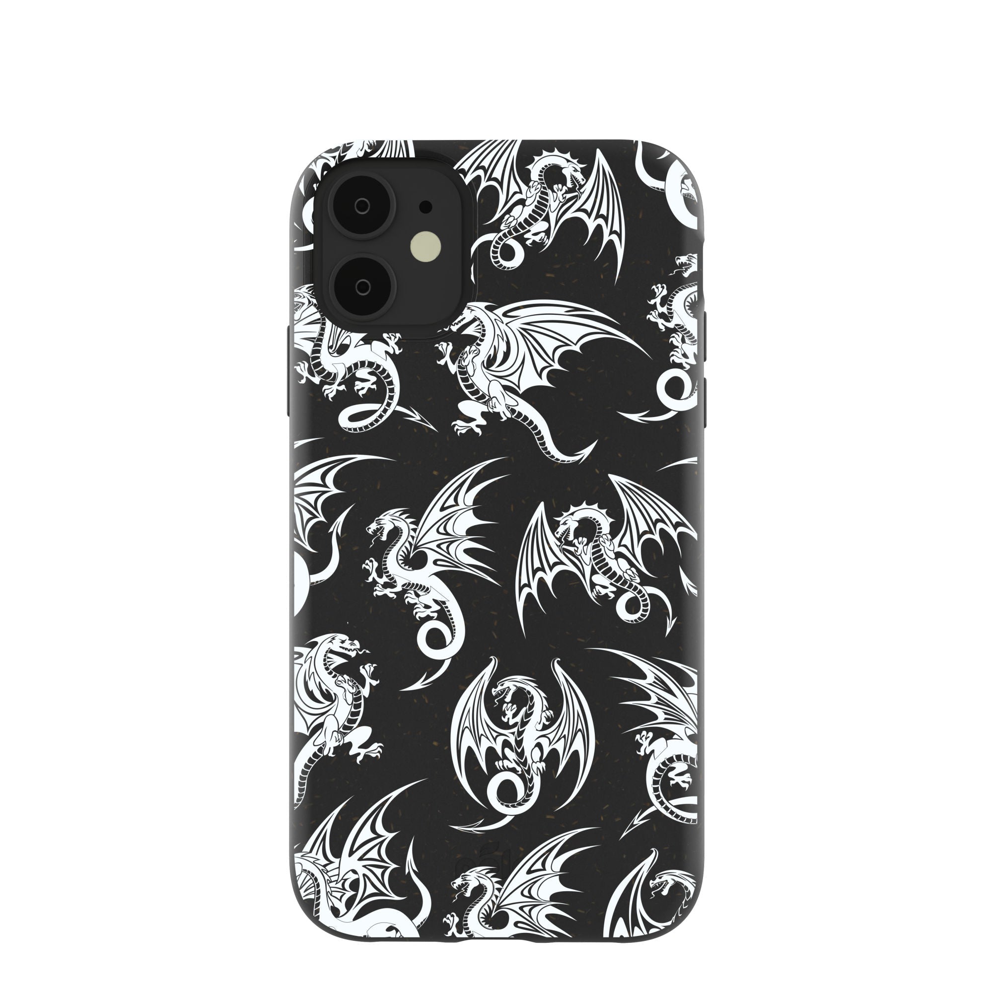 Black Mythical Dragons iPhone 11 Case – Pela Case
