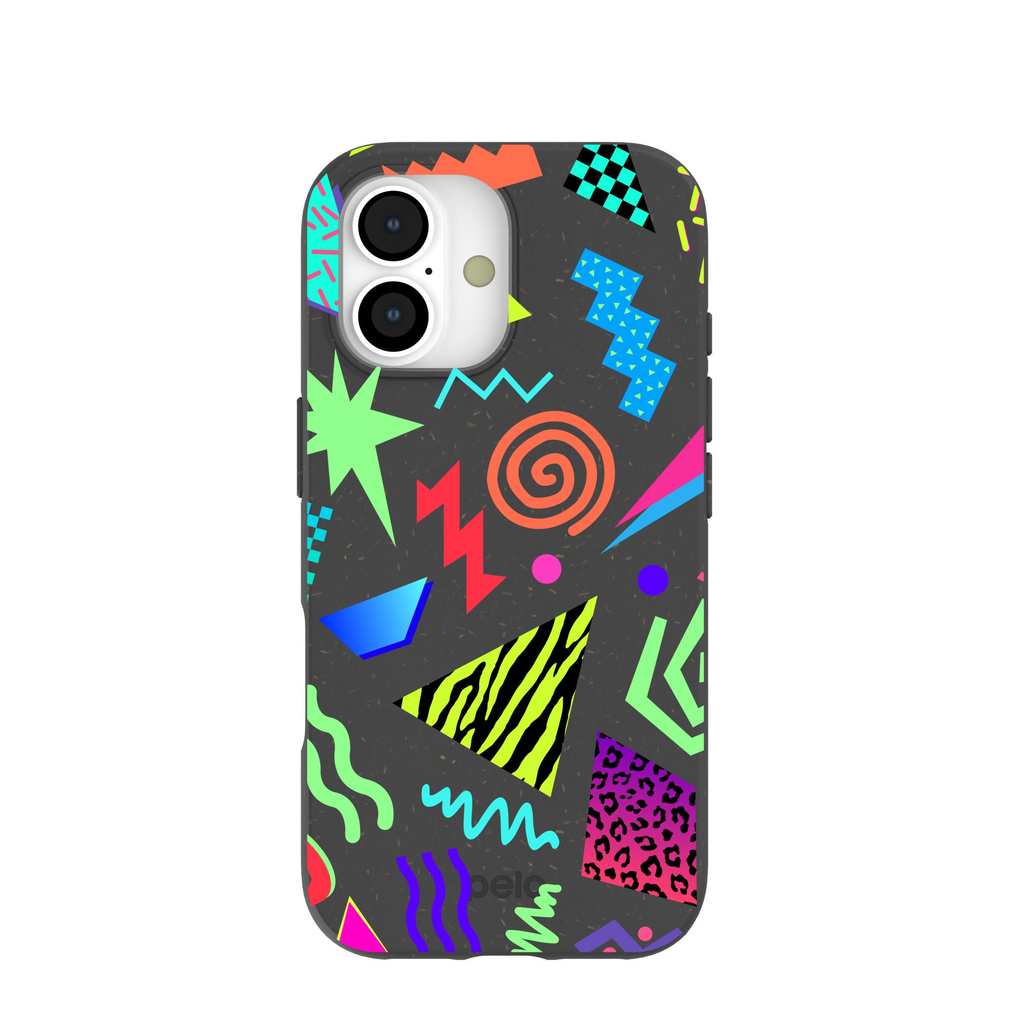 Black Neon Blast iPhone 17 Case – Pela Case