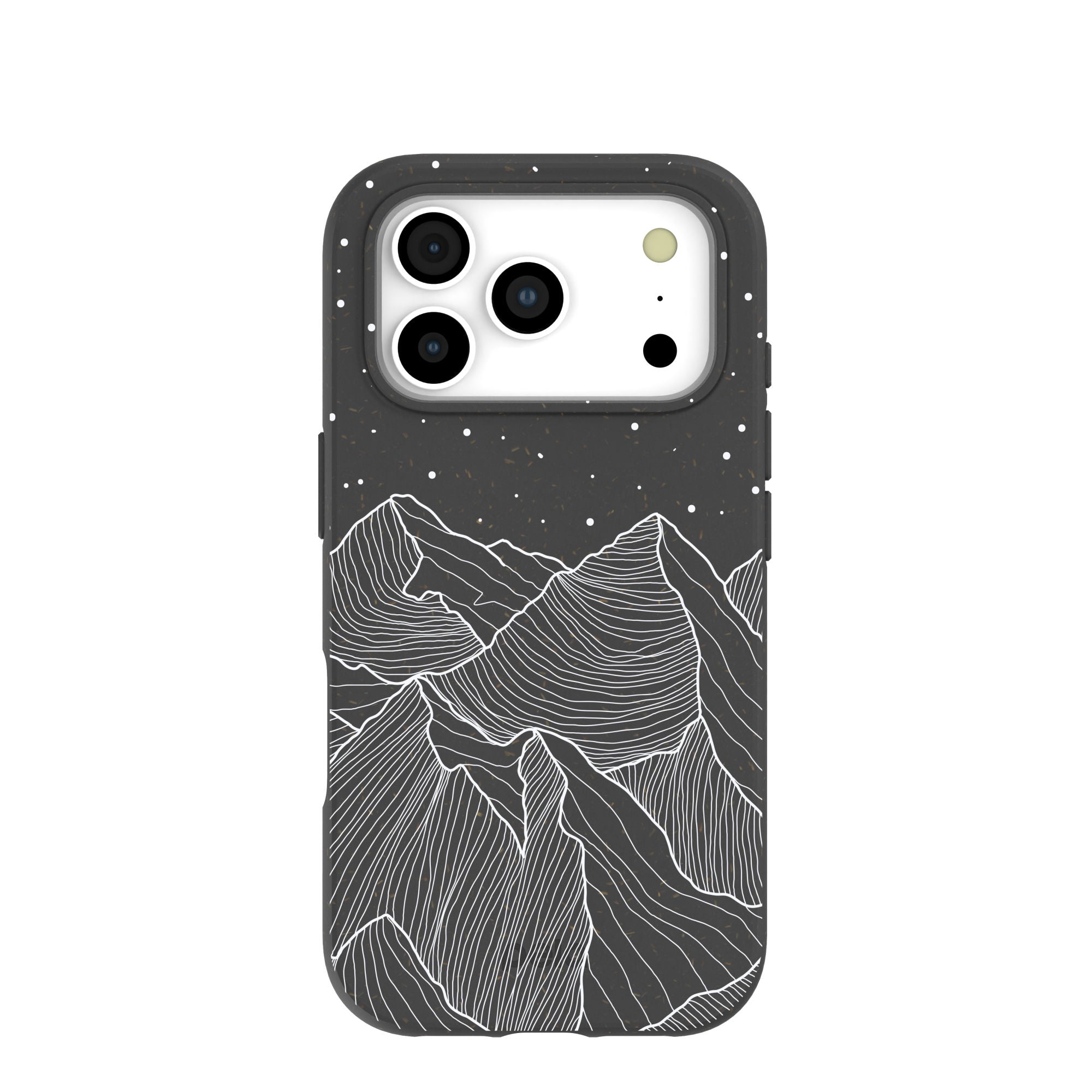 Black Night Panorama iPhone 17 Pro Case – Pela Case