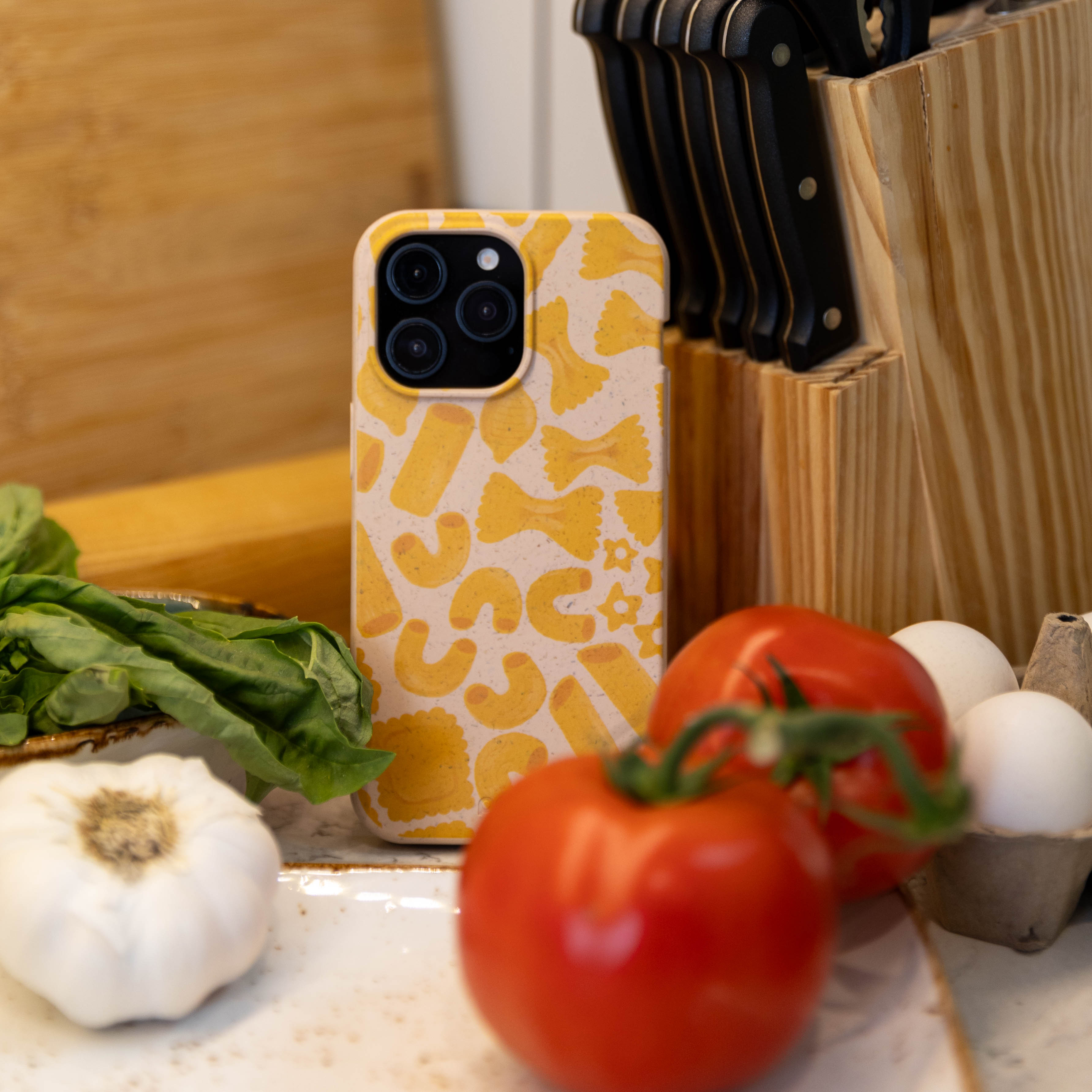 Seashell Noodle Fiesta iPhone 16 Pro Max Case – Pela Case