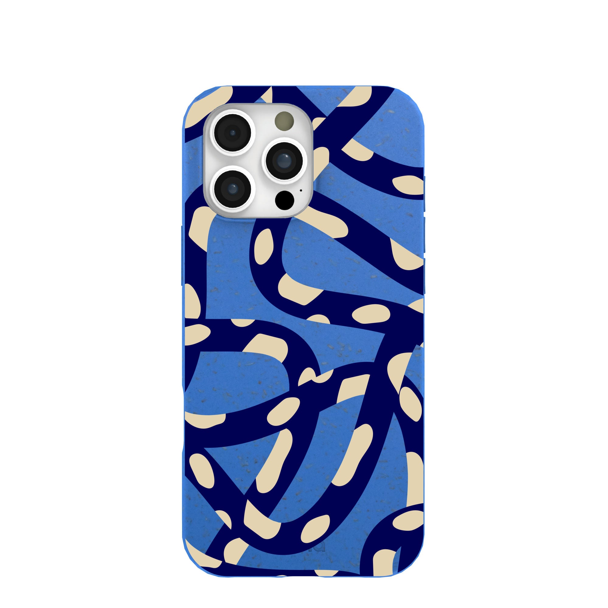 Electric Blue Noodles iPhone 16 Pro Max Case – Pela Case