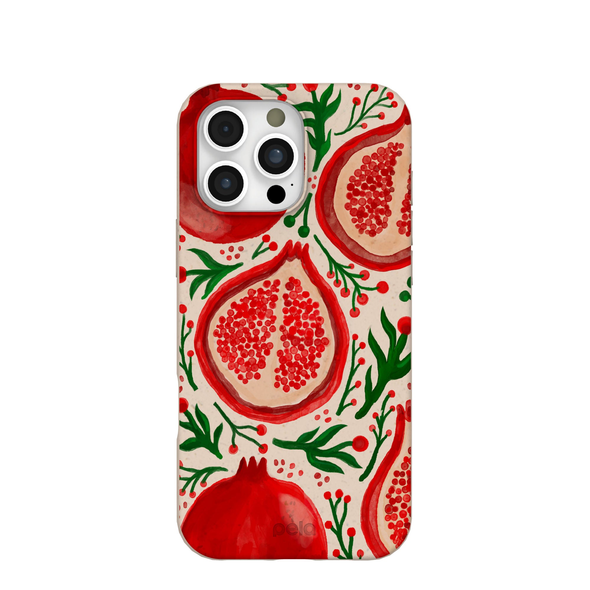 Seashell Pomegranate Cheer iPhone 16 Pro Max Case – Pela Case