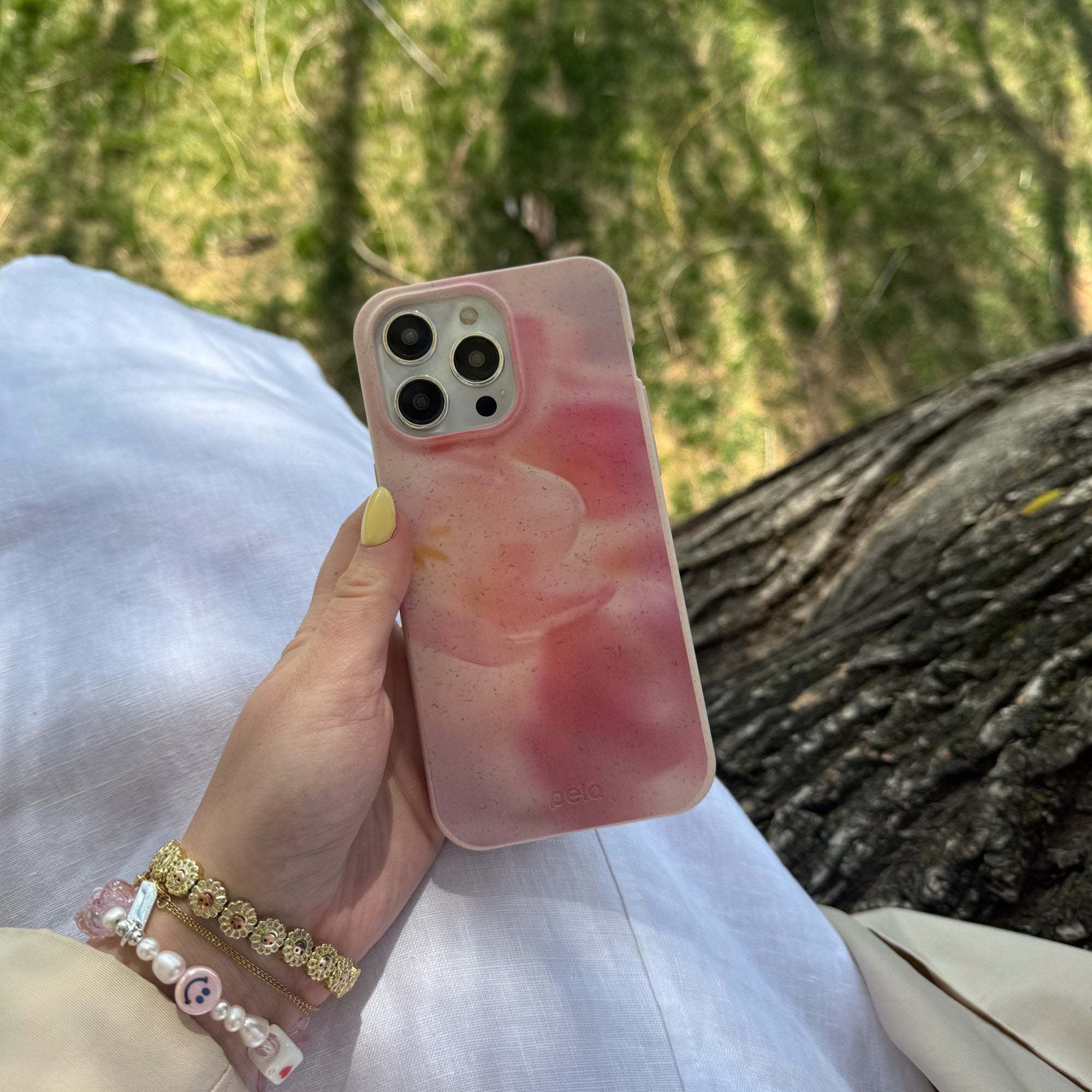 Seashell Radiate iPhone 16 Plus Case – Pela Case