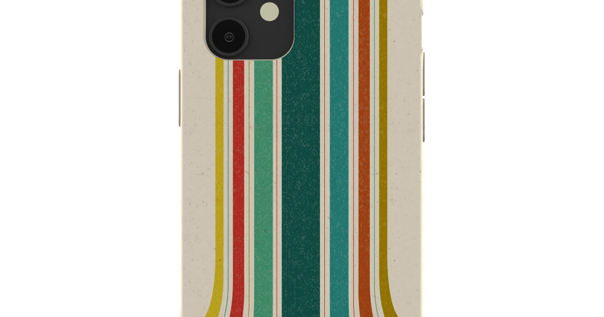 London Fog Retro Lines iPhone 12/ iPhone 12 Pro Case – Pela Case