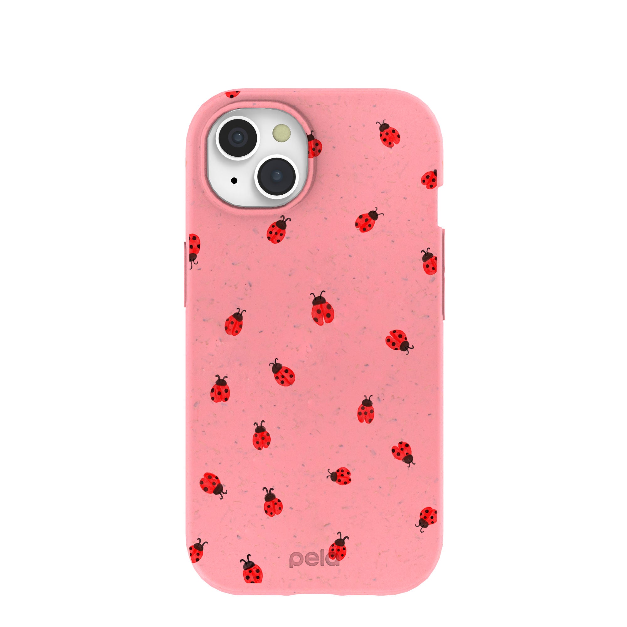 Bubblegum Pink Rosy Ladybug iPhone 15 Case – Pela Case