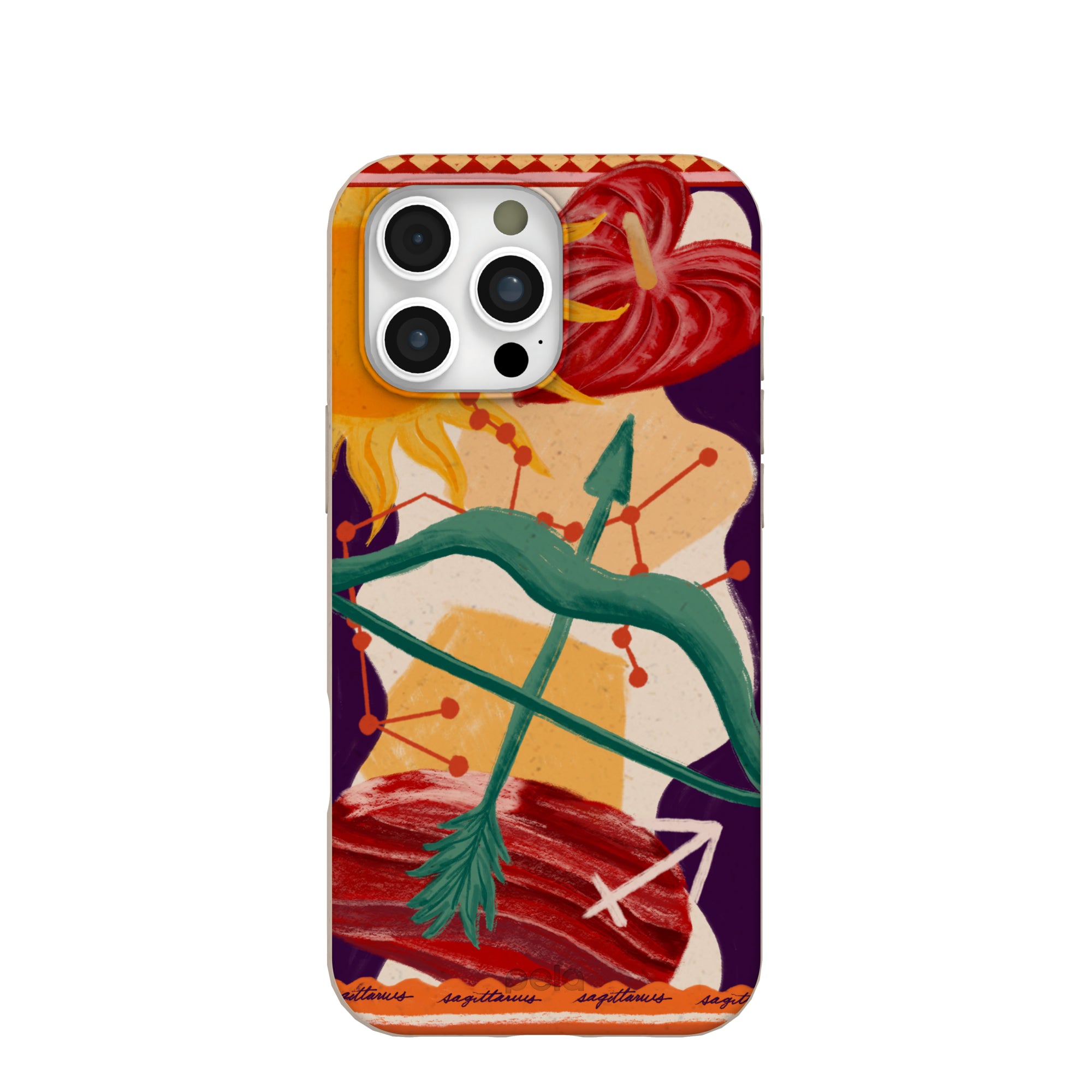 Seashell Sagittarius Archer iPhone 16 Pro Max Case – Pela Case
