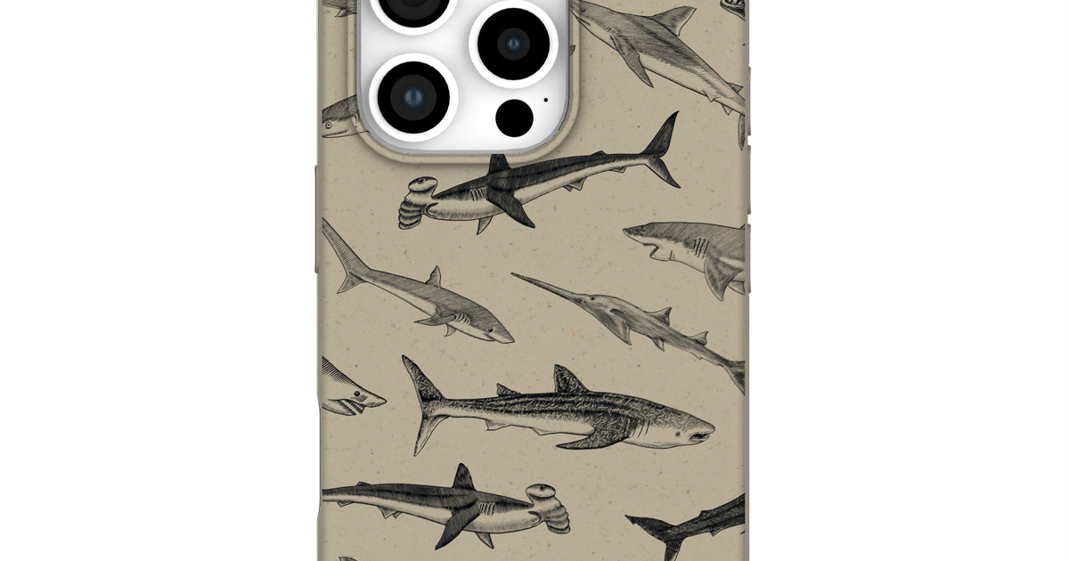 London Fog Shark World iPhone 16 Pro Case – Pela Case