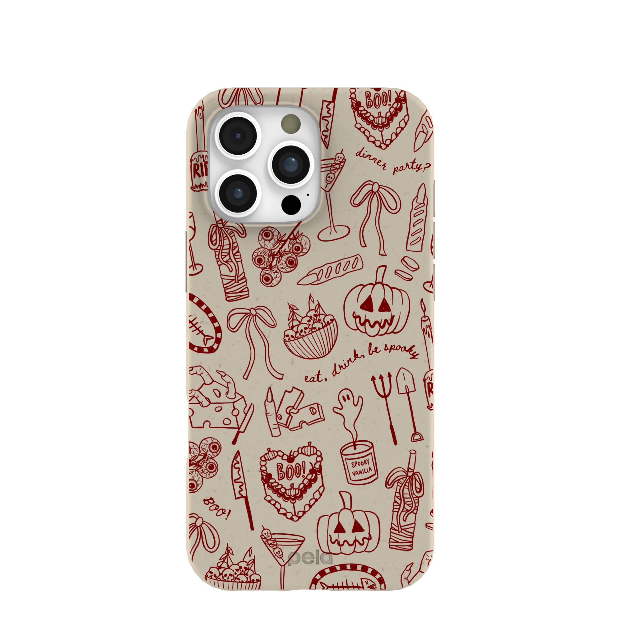 London Fog Spooky Dinner Party iPhone 16 Pro Max Case – Pela Case