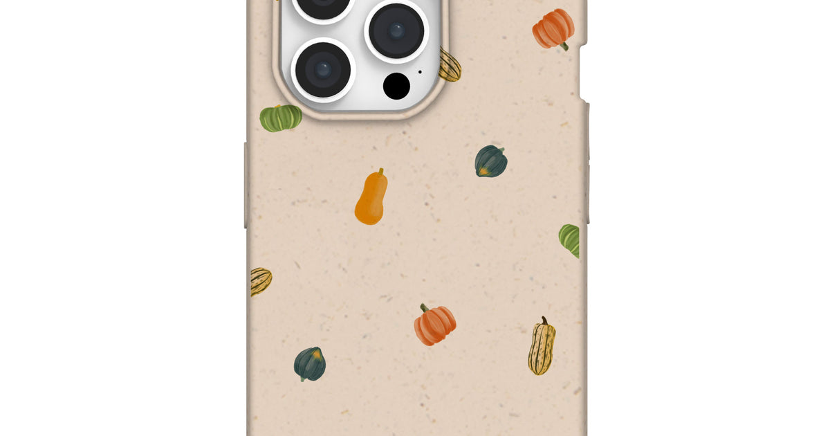 Seashell Squash Garden iPhone 15 Pro Case – Pela Case
