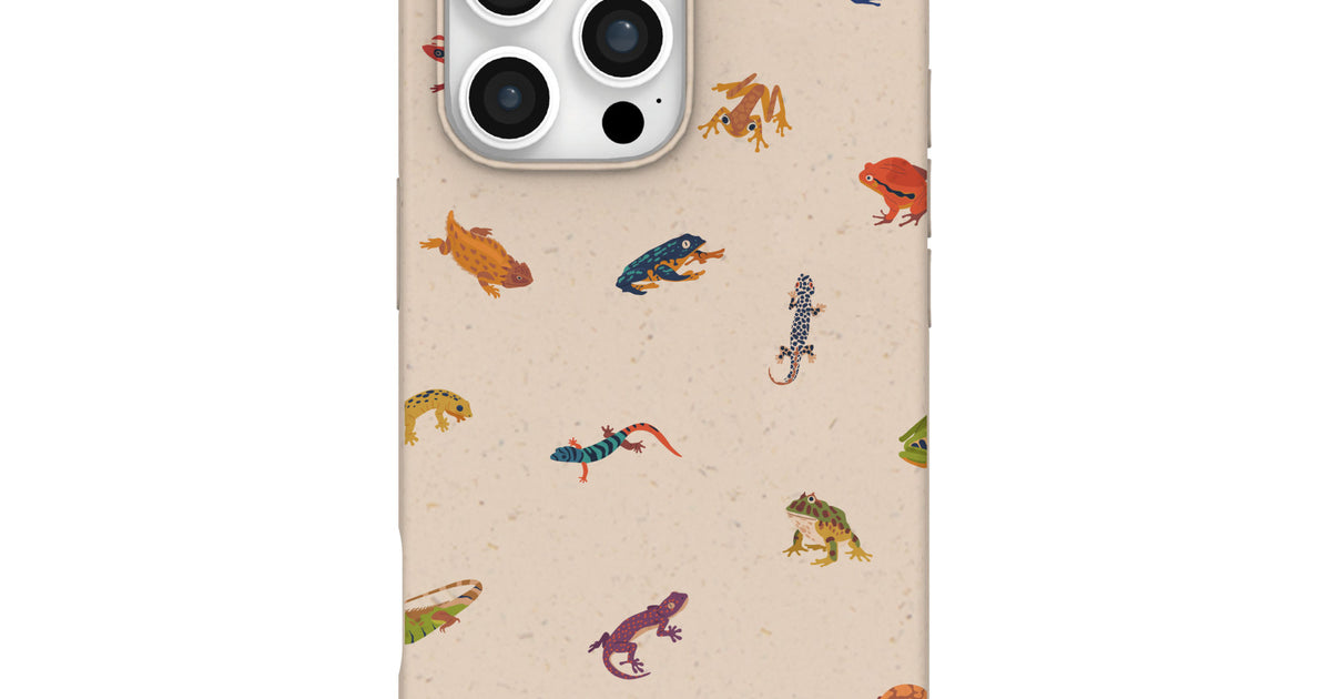 Seashell Tiny Amphibians iPhone 16 Pro Max Case – Pela Case