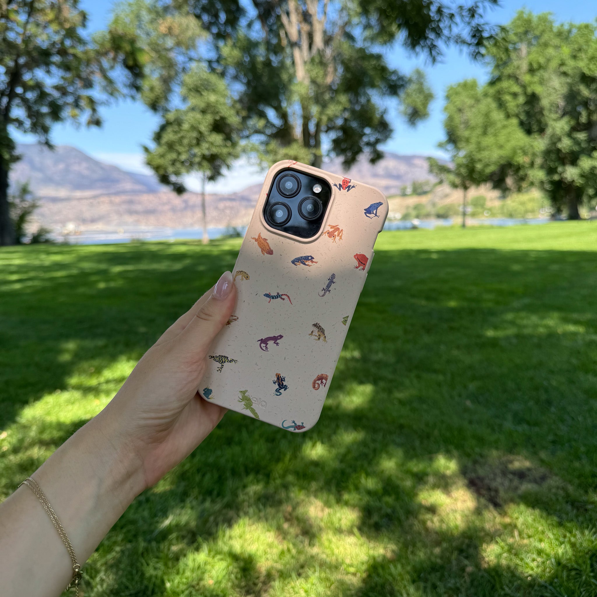 Seashell Tiny Amphibians iPhone 14 Pro Case – Pela Case