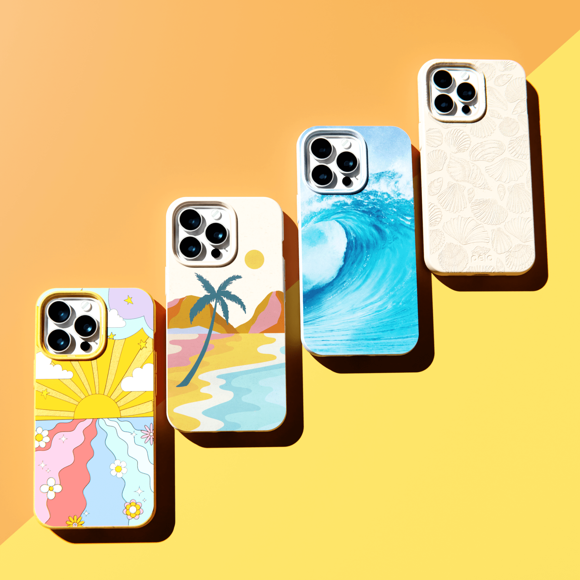 Seashell Seashore iPhone 13 Pro Max Case – Pela Case