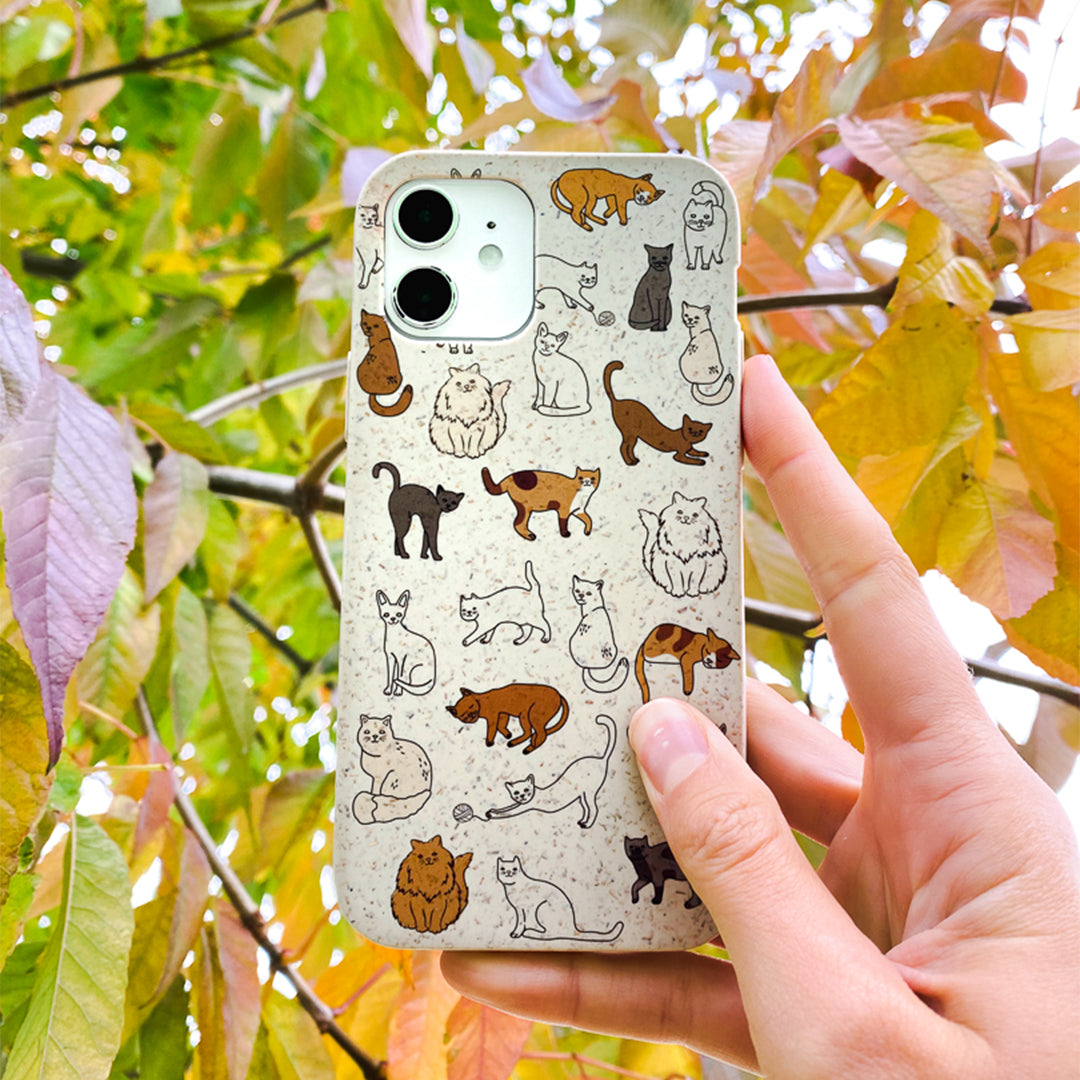 London Fog Kitty Cats iPhone 12 Pro Max Case – Pela Case