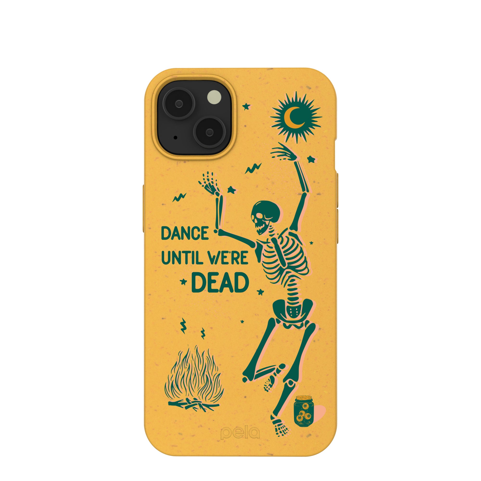 Honey Dancing Skeleton iPhone 13 Case – Pela Case