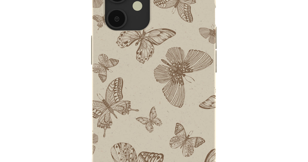 London Fog Delicate Flutters iPhone 12/ iPhone 12 Pro Case – Pela Case