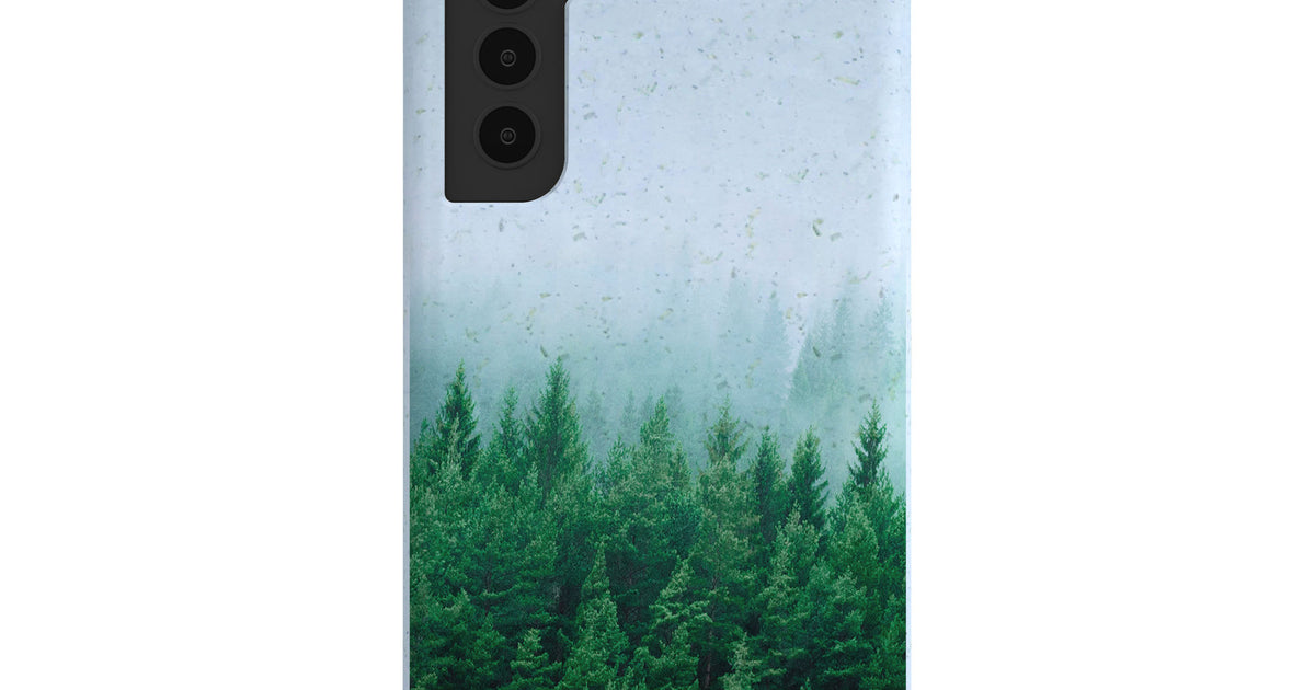 Powder Blue Forest Mist Samsung Galaxy S21 Case – Pela Case
