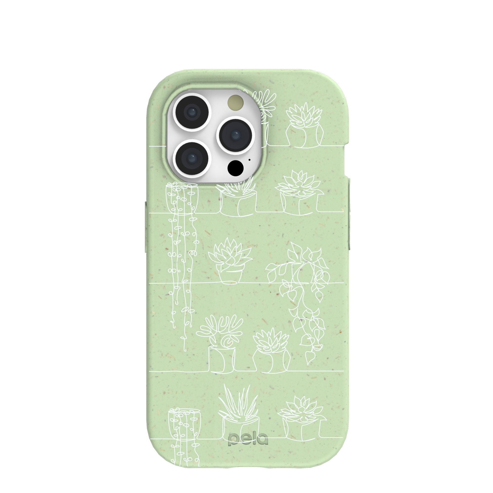 Sage Green Green Cascade iPhone 15 Pro Case – Pela Case