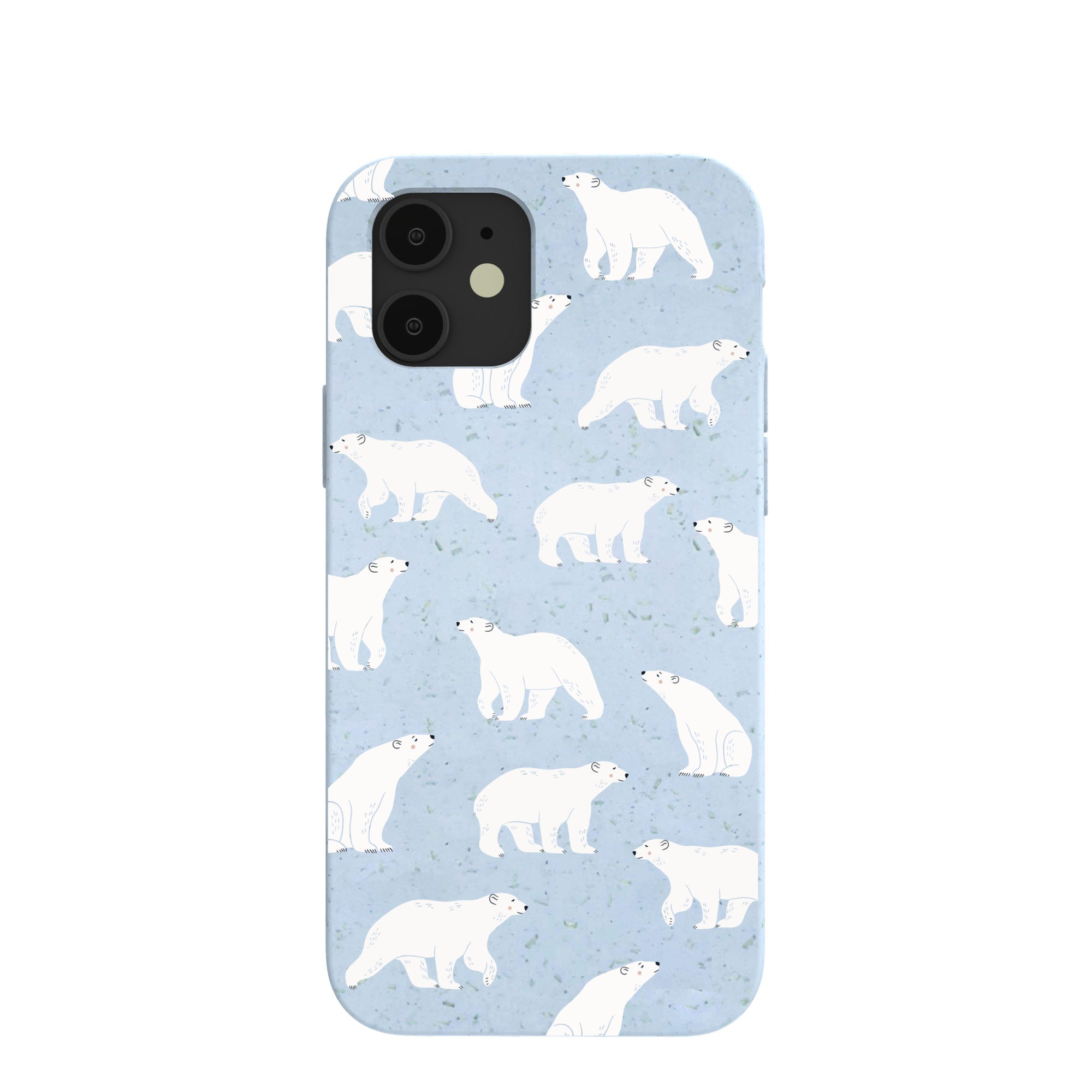 Powder Blue Ice Bears iPhone 12/ iPhone 12 Pro Case – Pela Case