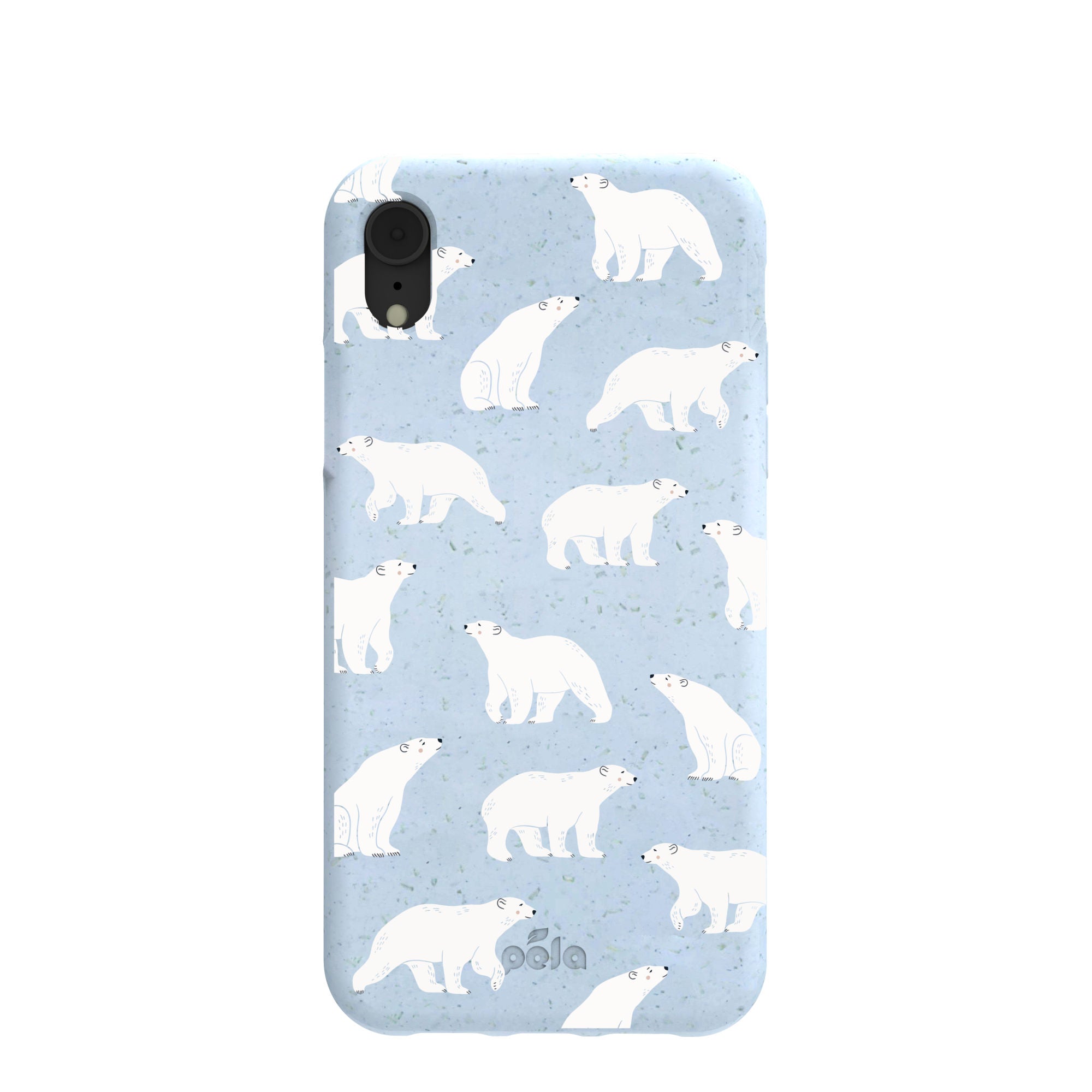 Powder Blue Ice Bears iPhone XR Case – Pela Case