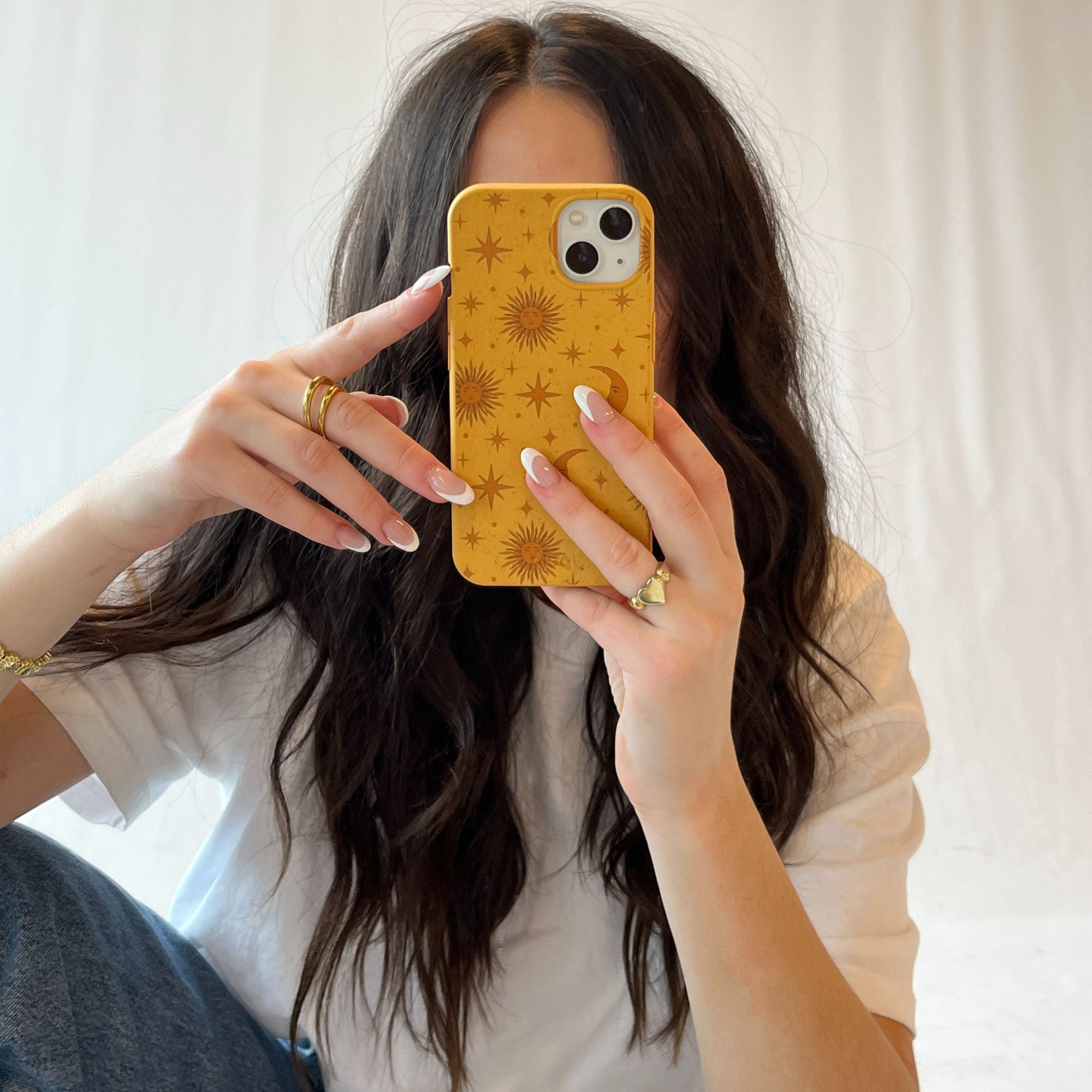 Honey Sun and Moon iPhone 12/ iPhone 12 Pro Case – Pela Case