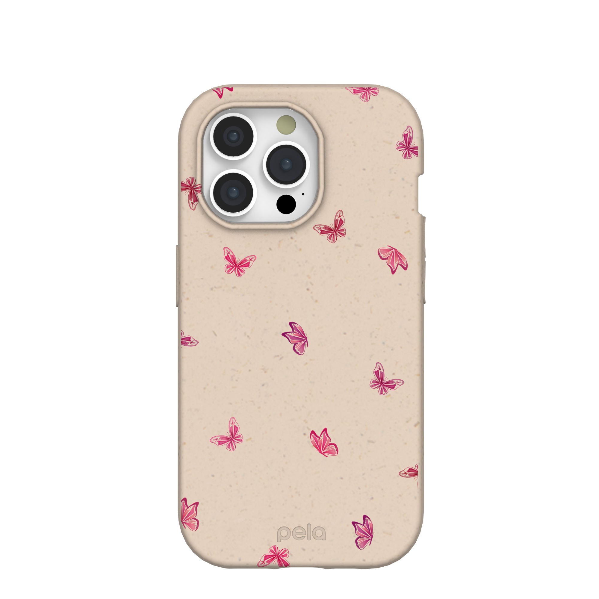 Seashell Lil Flutters iPhone 15 Pro Case – Pela Case