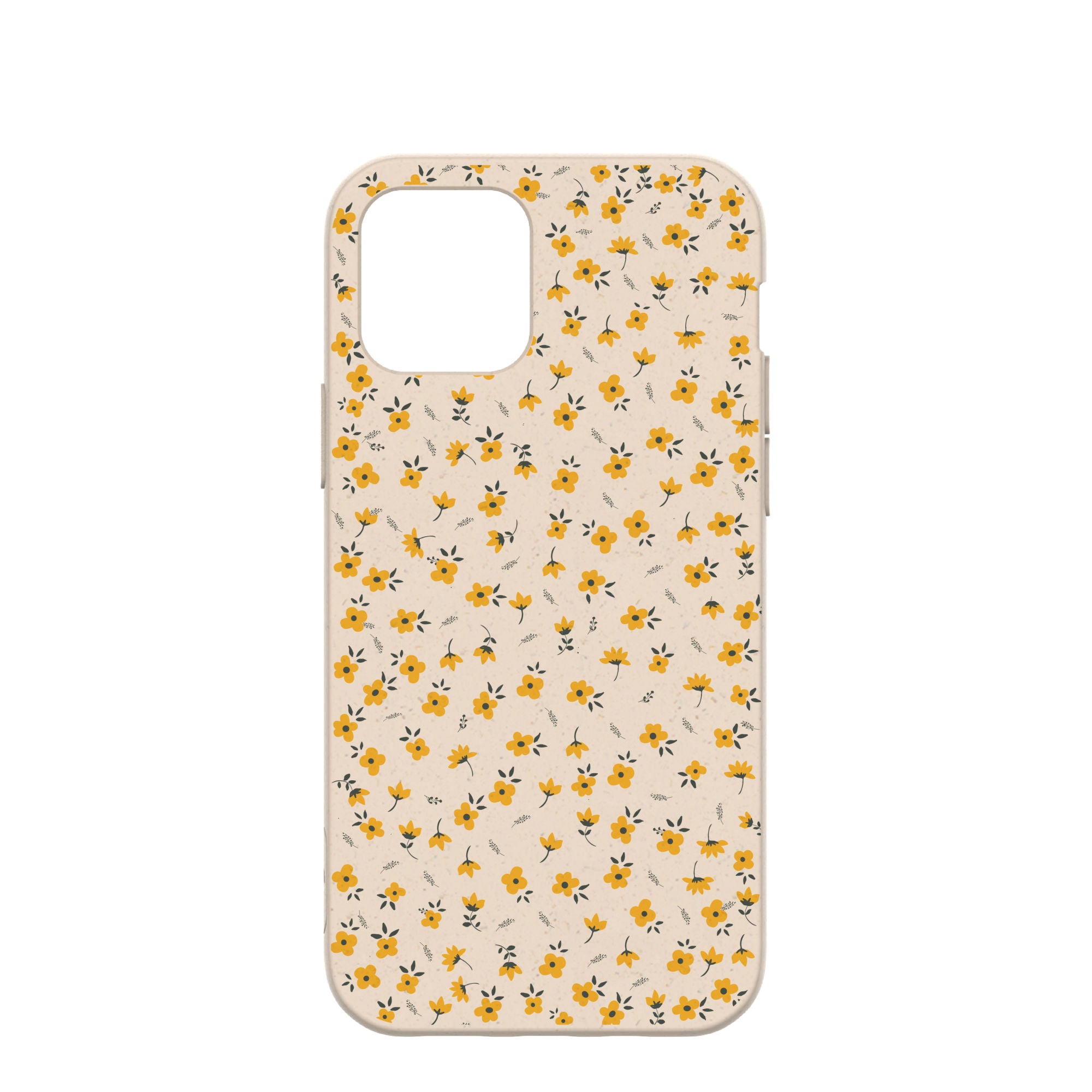 Seashell Little Yellow Flowers iPhone 12/ iPhone 12 Pro Case – Pela Case