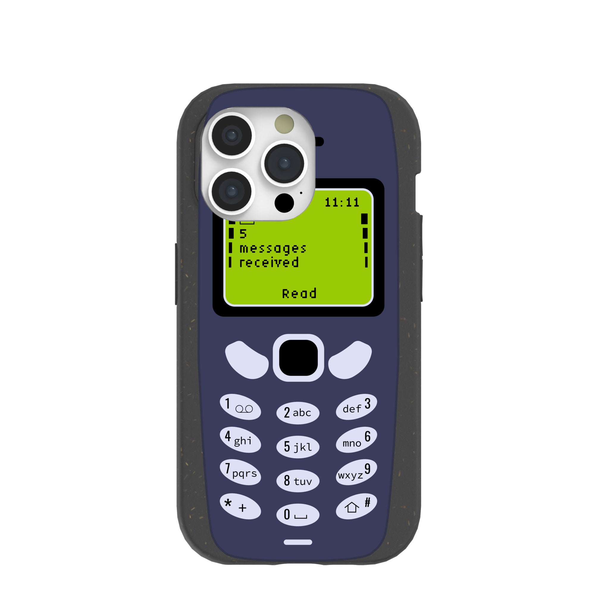 Black Mobile iPhone 15 Pro Case – Pela Case