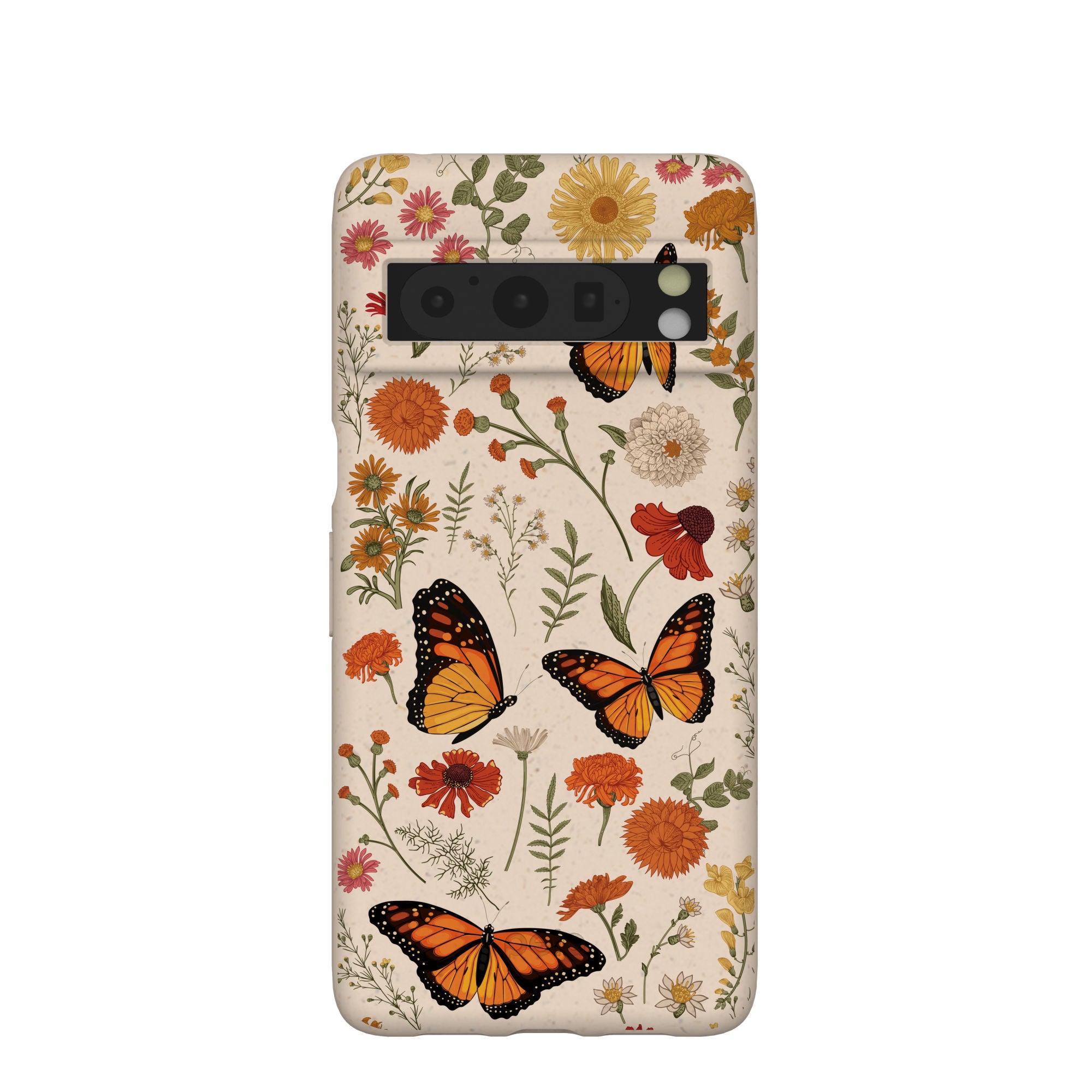 Seashell Monarch Butterfly Google Pixel 8 Pro Case – Pela Case
