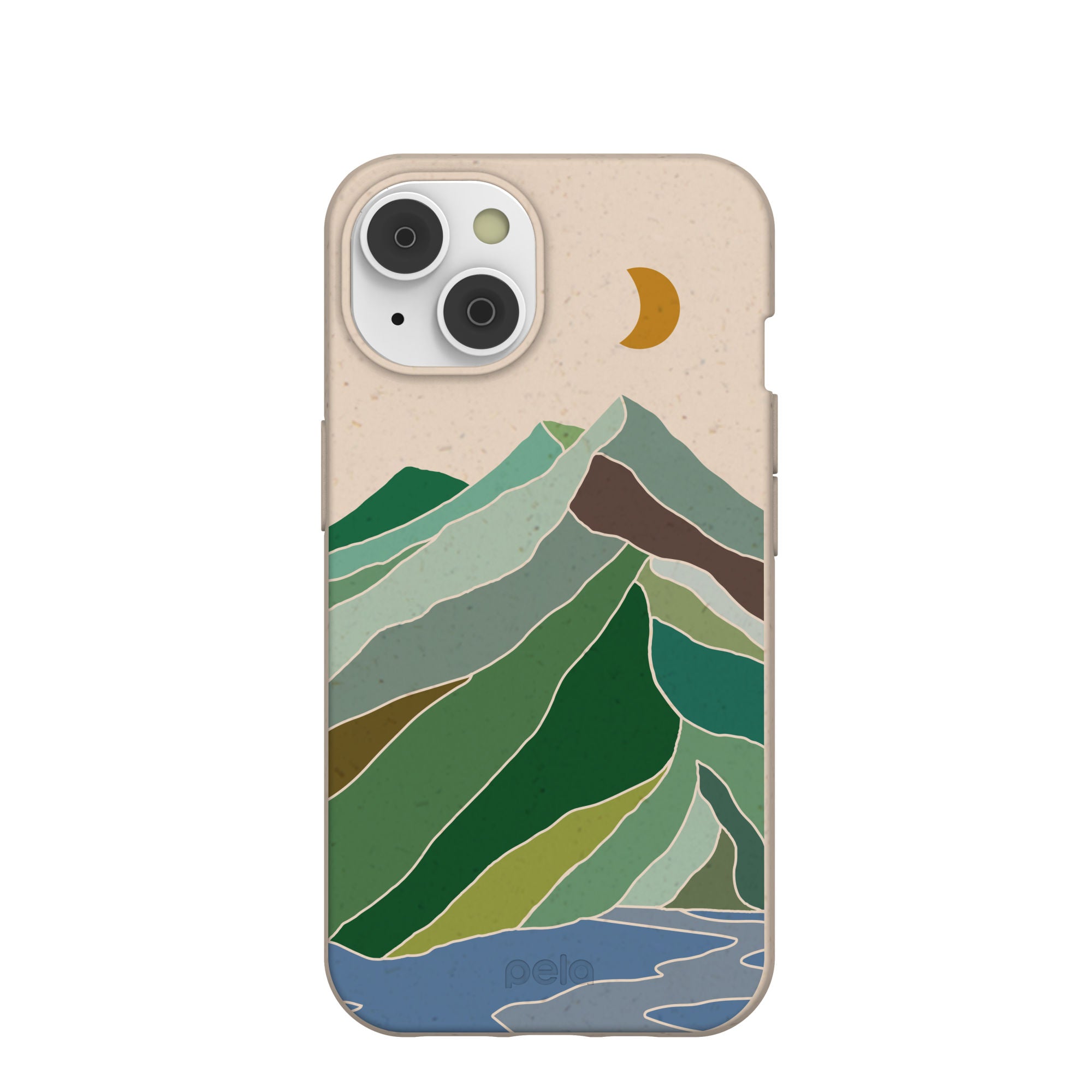 Seashell Mountain Sketch iPhone 14/16e Case – Pela Case