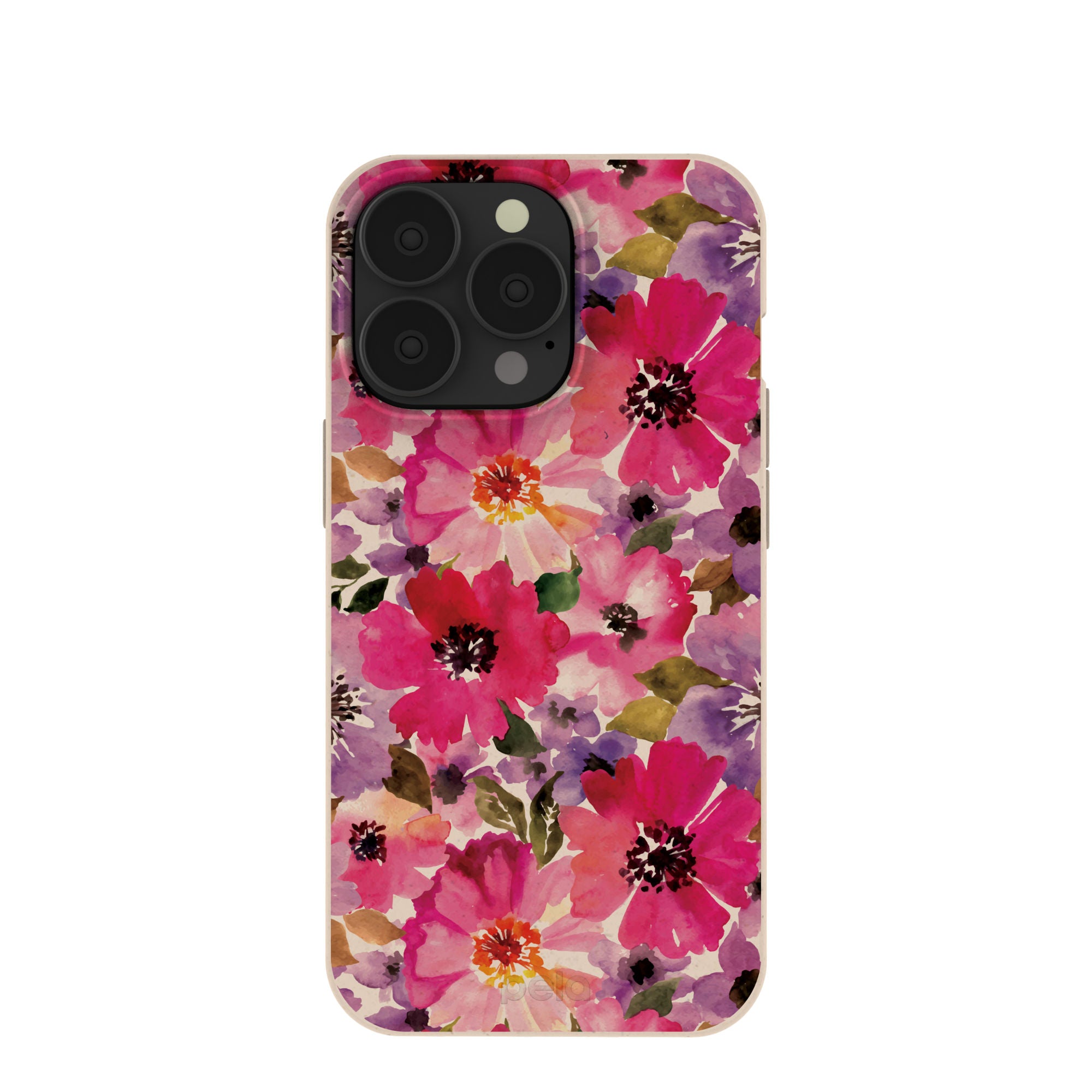 Seashell Painted Petals iPhone 13 Pro Case – Pela Case