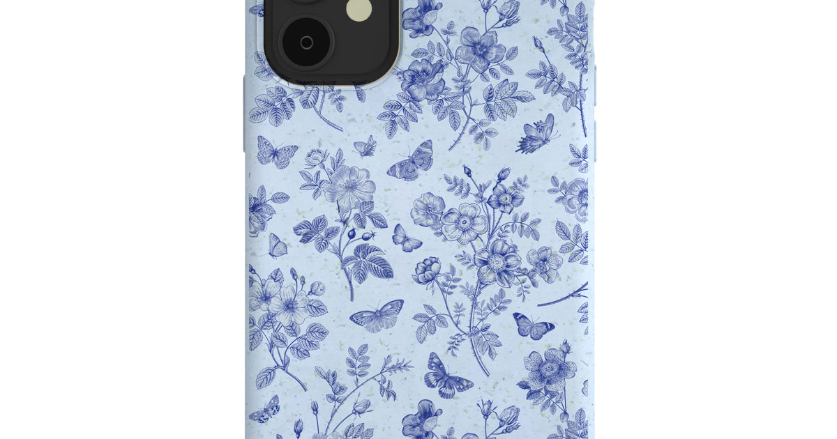Powder Blue Porcelain iPhone 11 Case – Pela Case