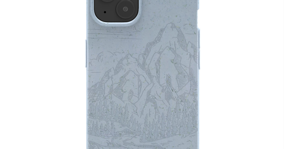 Powder Blue Rockies iPhone 13 Case – Pela Case