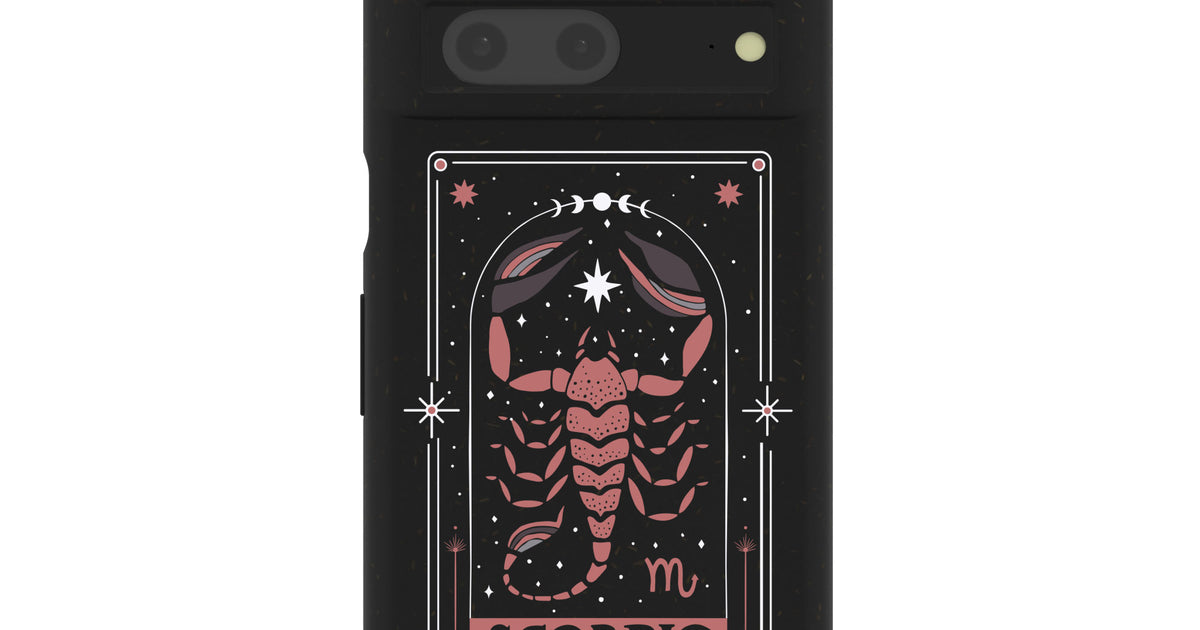 Black Scorpio Google Pixel 7 Case – Pela Case