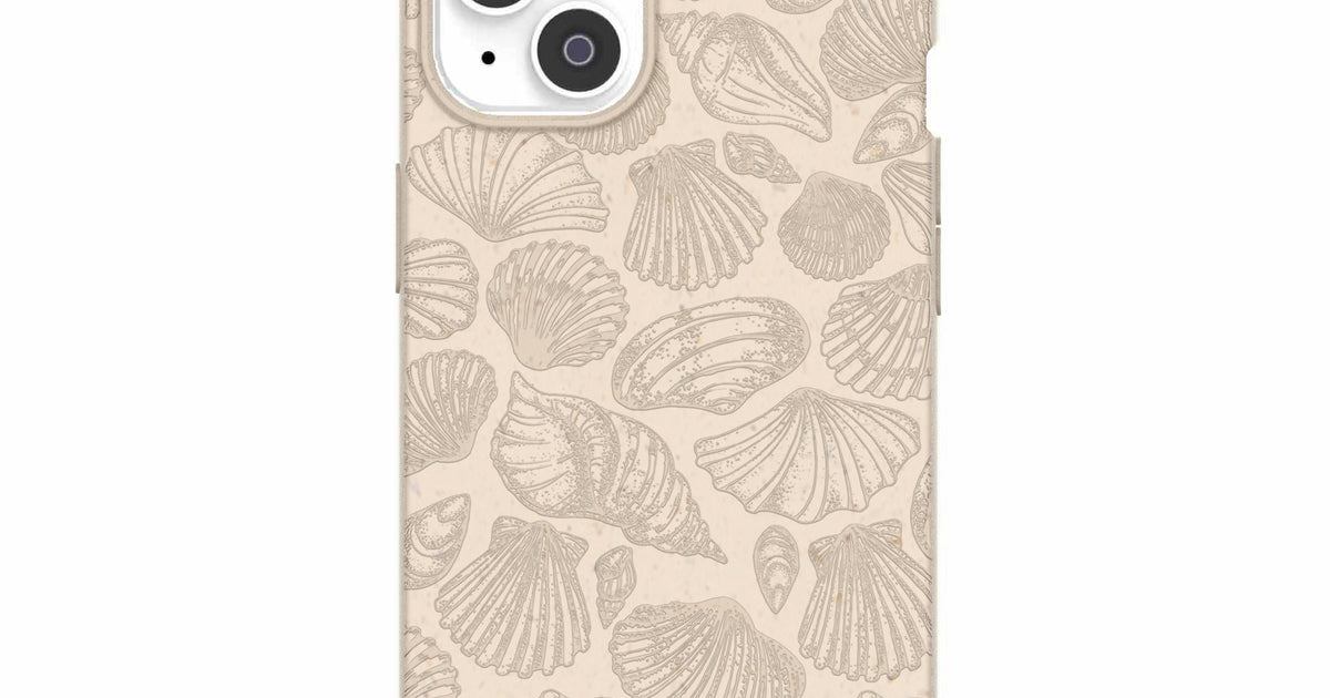 Seashell Seashore iPhone 14 Plus Case – Pela Case