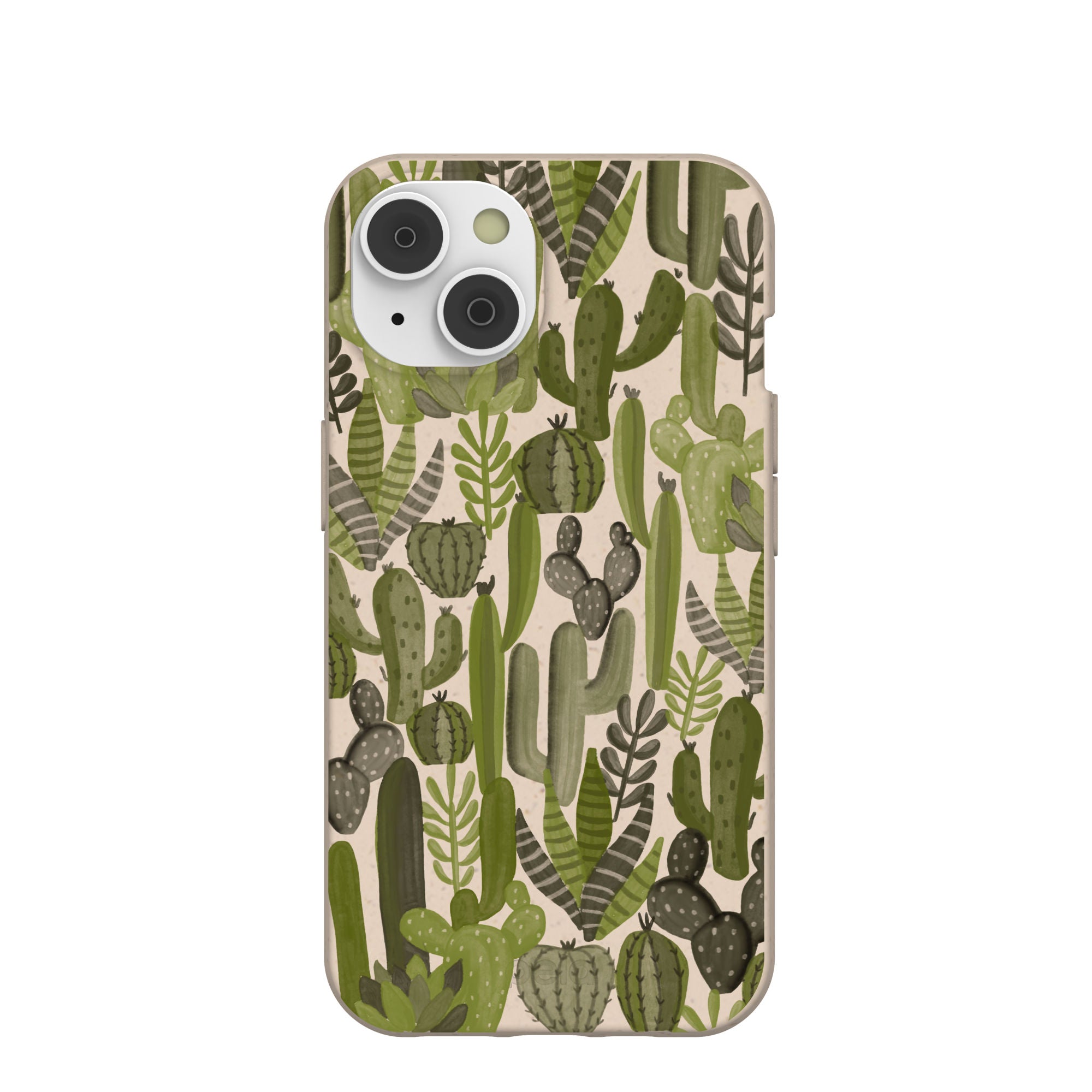 Seashell Succulent Cacti iPhone 14/16e Case – Pela Case