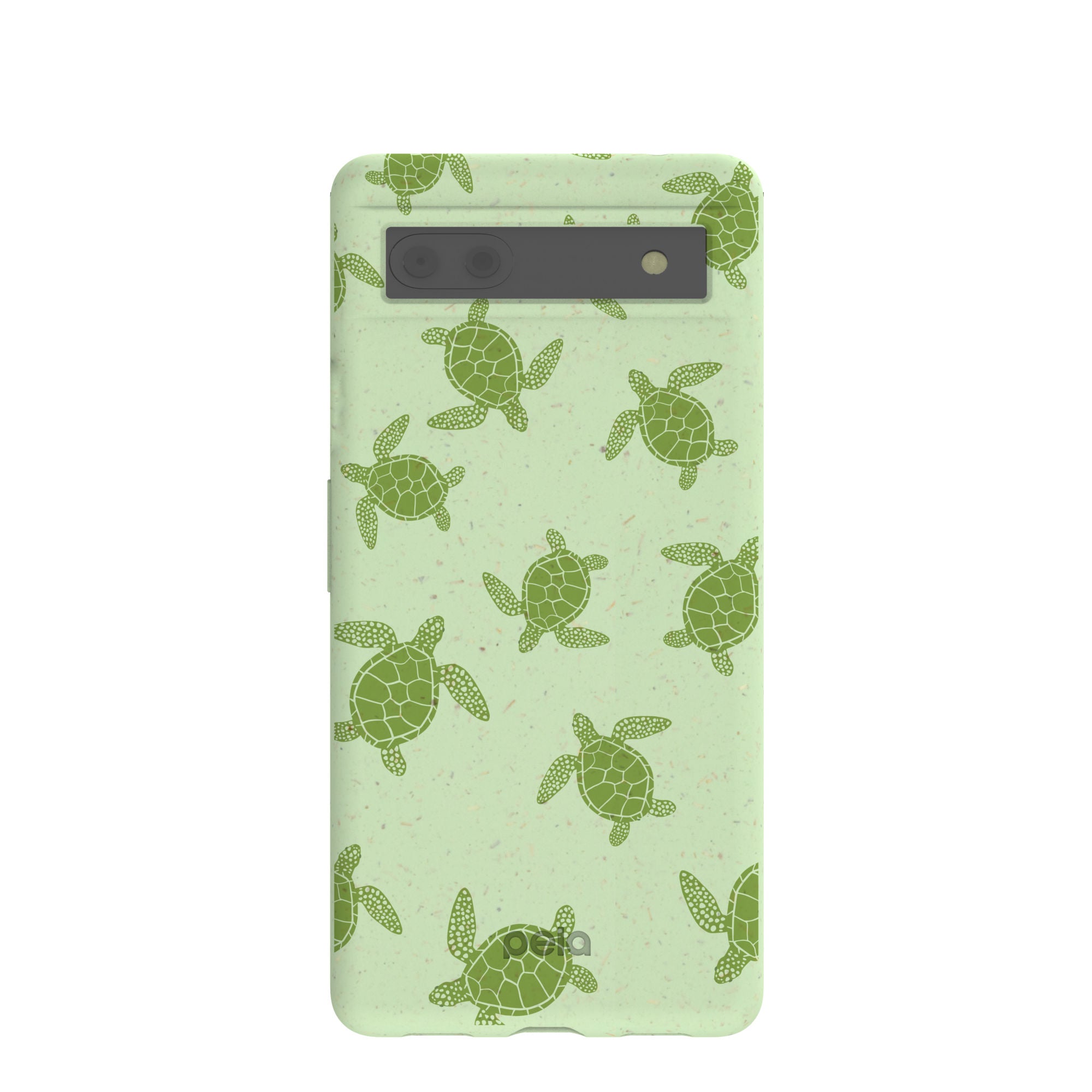 Sage Green Tiny Turtles Google Pixel 6a Case – Pela Case