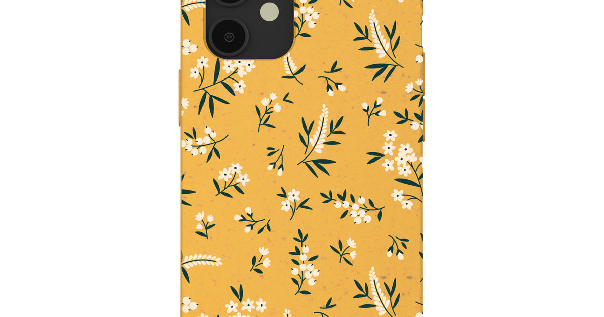 Honey White Posies iPhone 12/ iPhone 12 Pro Case – Pela Case