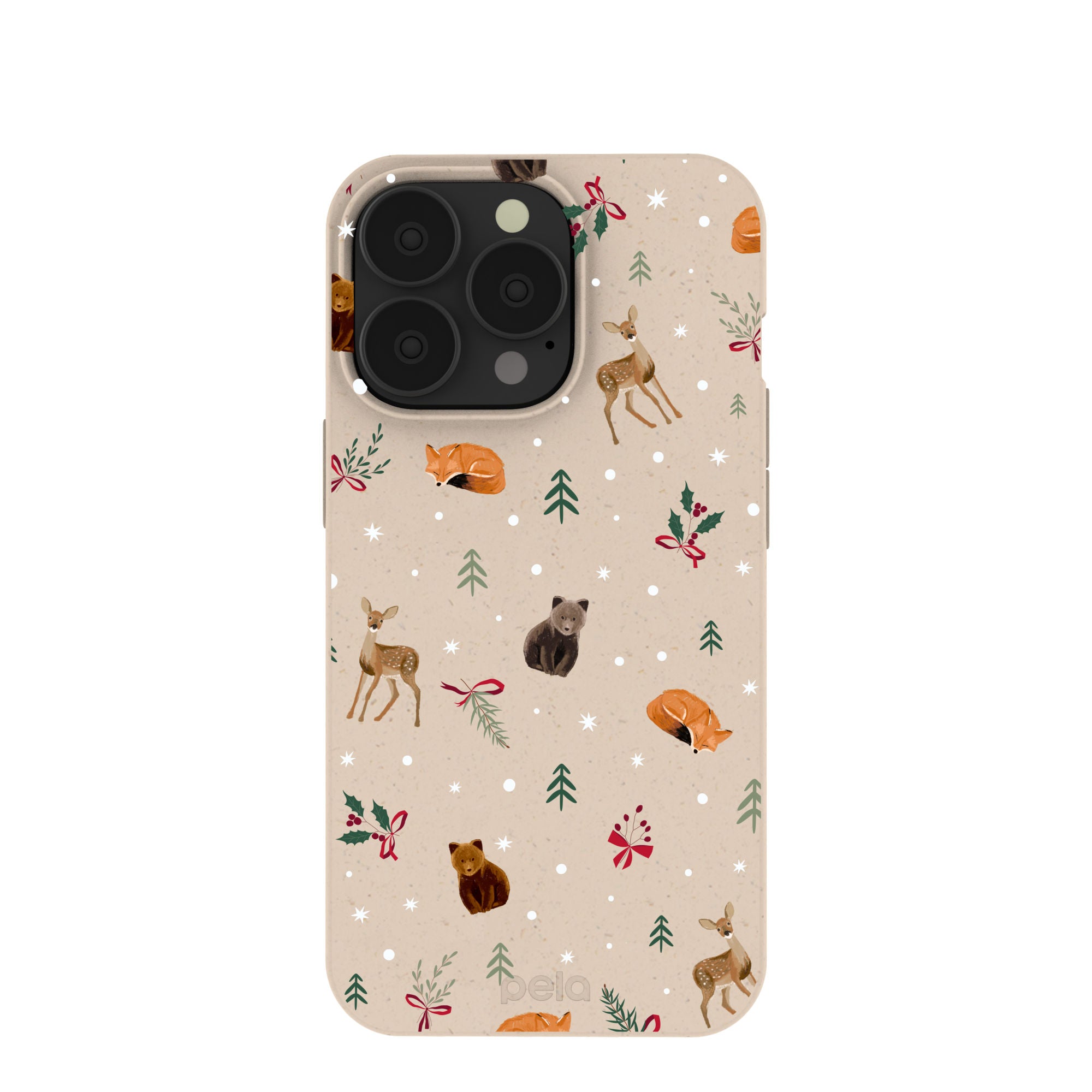 Seashell Winter Woodland iPhone 13 Pro Case – Pela Case